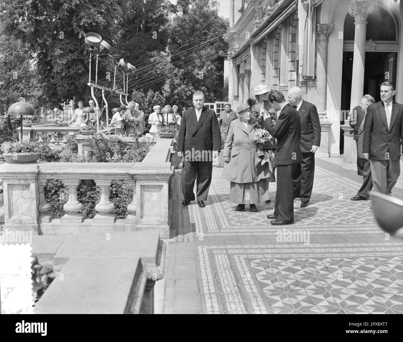 Visit of Princess Beatrix to Amsterdam. Visit to the ICC in the ...