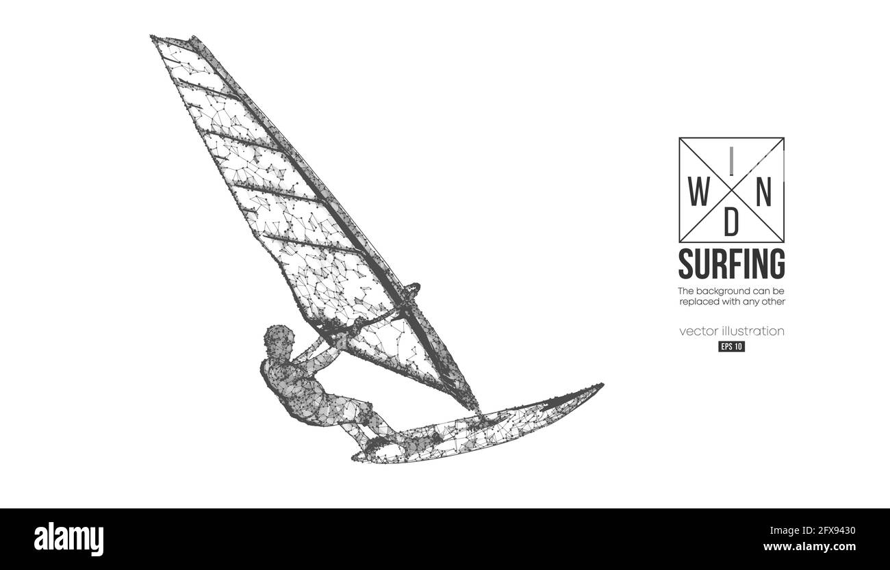 Windsurfer Stock Vector Images - Alamy