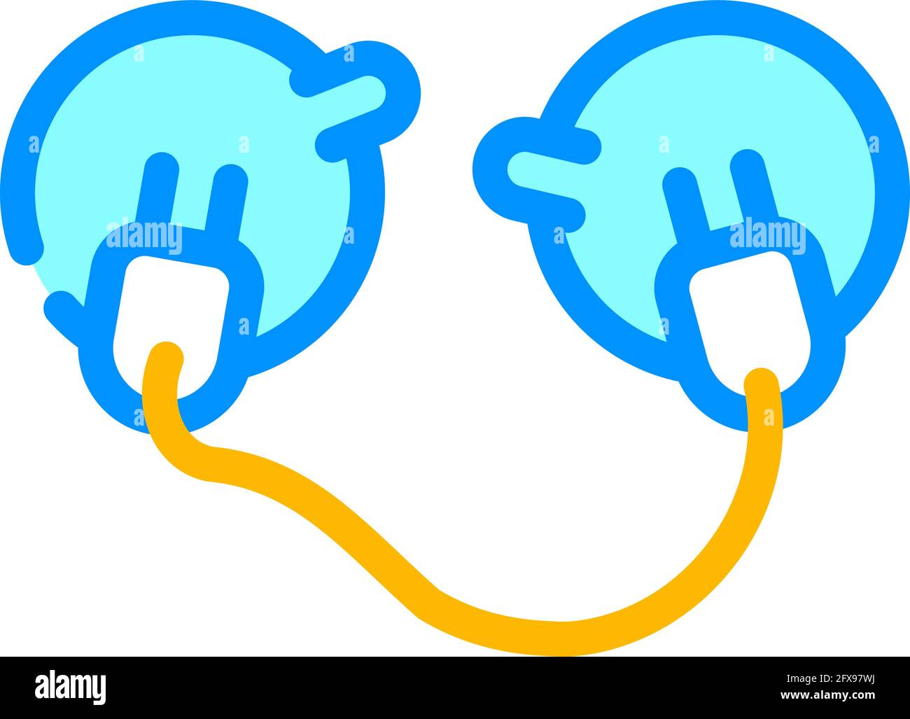 Neck ems training color Cut Out Stock Images & Pictures - Alamy