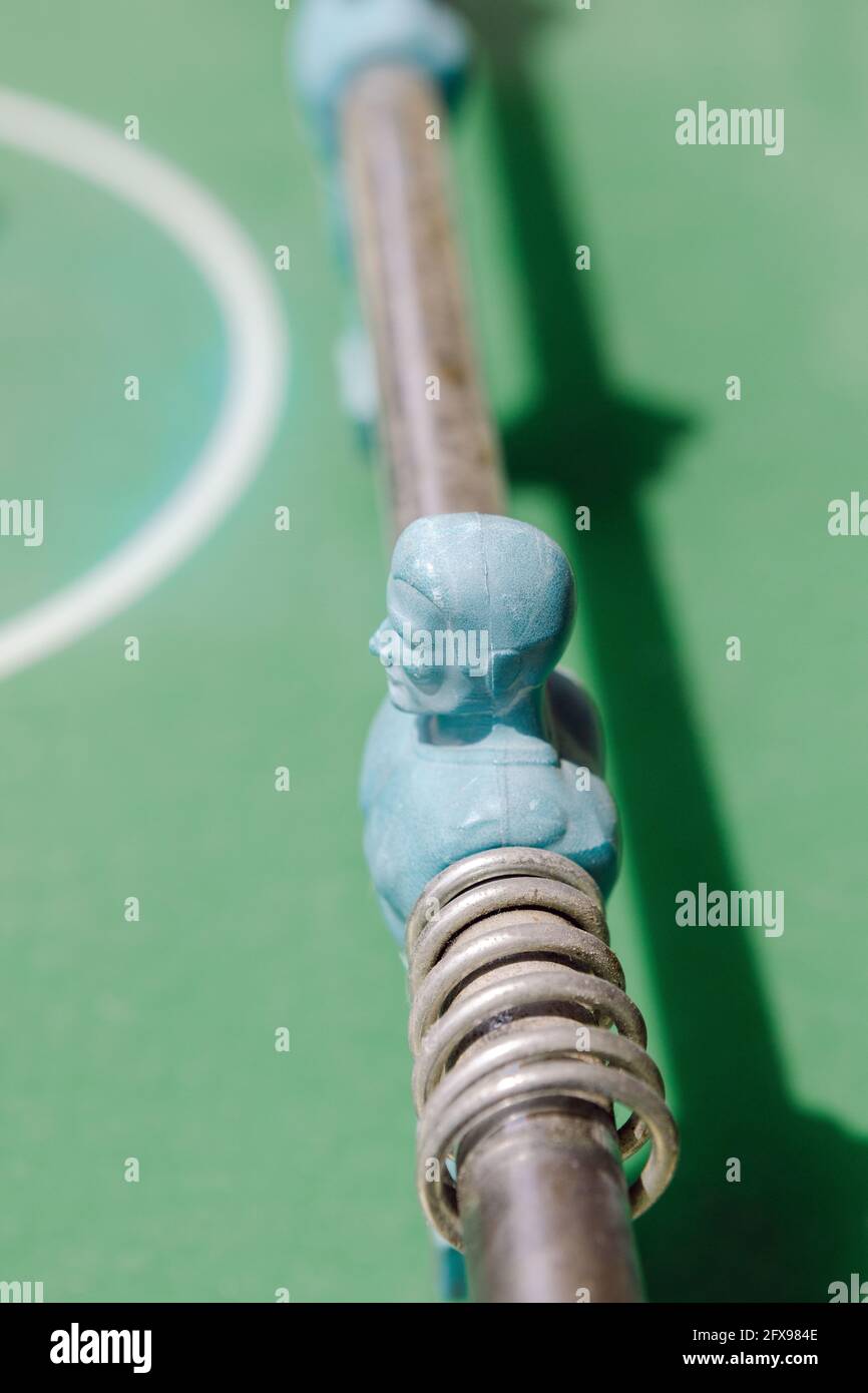 Old table soccer hi-res stock photography and images - Alamy