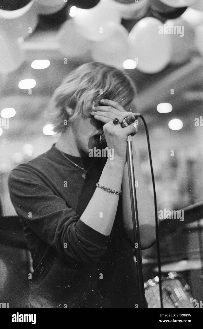 Singer covers Black and White Stock Photos & Images - Alamy