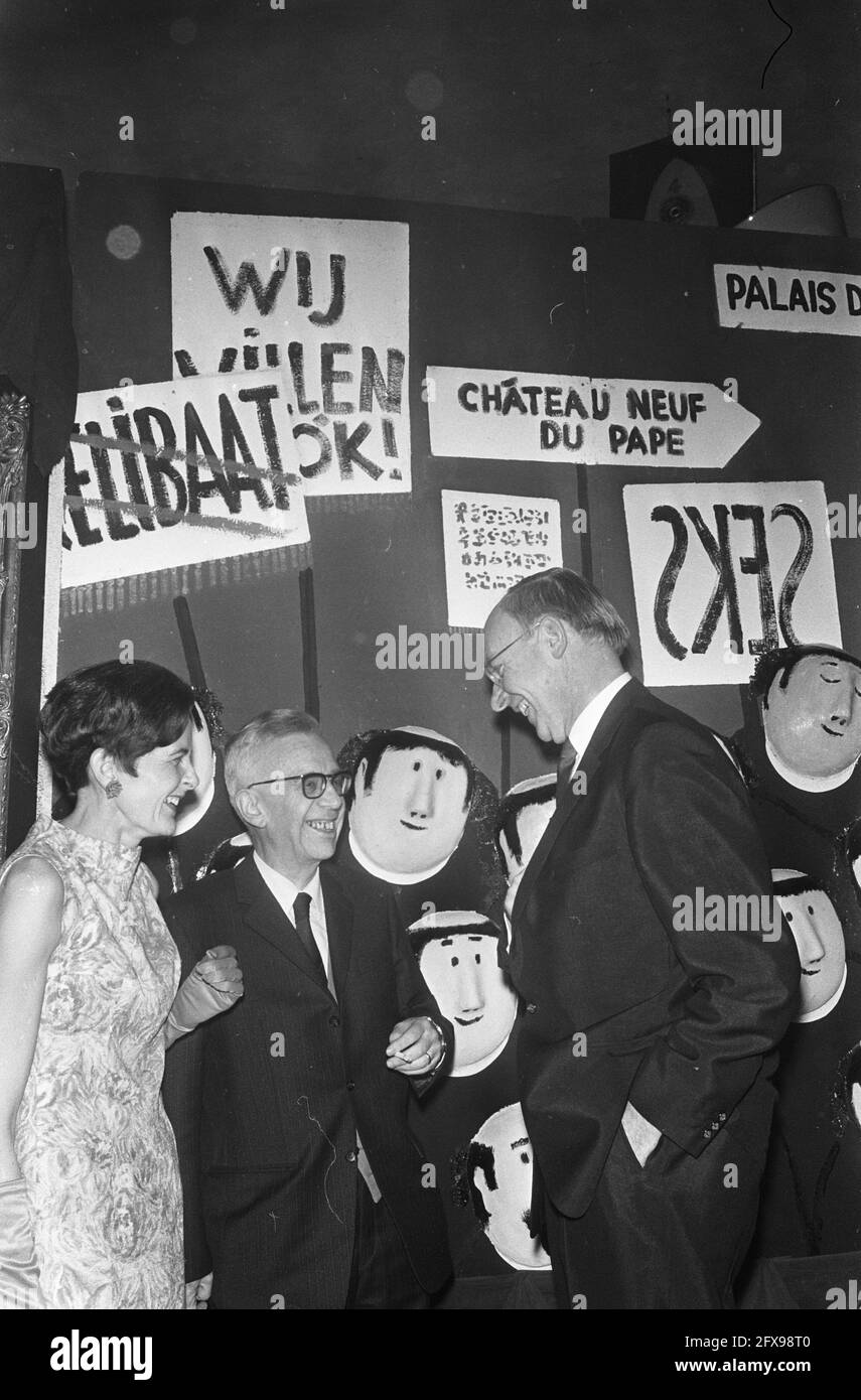 Book Ball in Stedelijk Museum, Amsterdam Rev. Buskes and wife, and ...