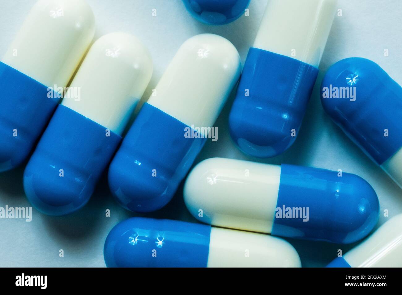 Antibiotic drug capsule on hi-res stock photography and images - Alamy
