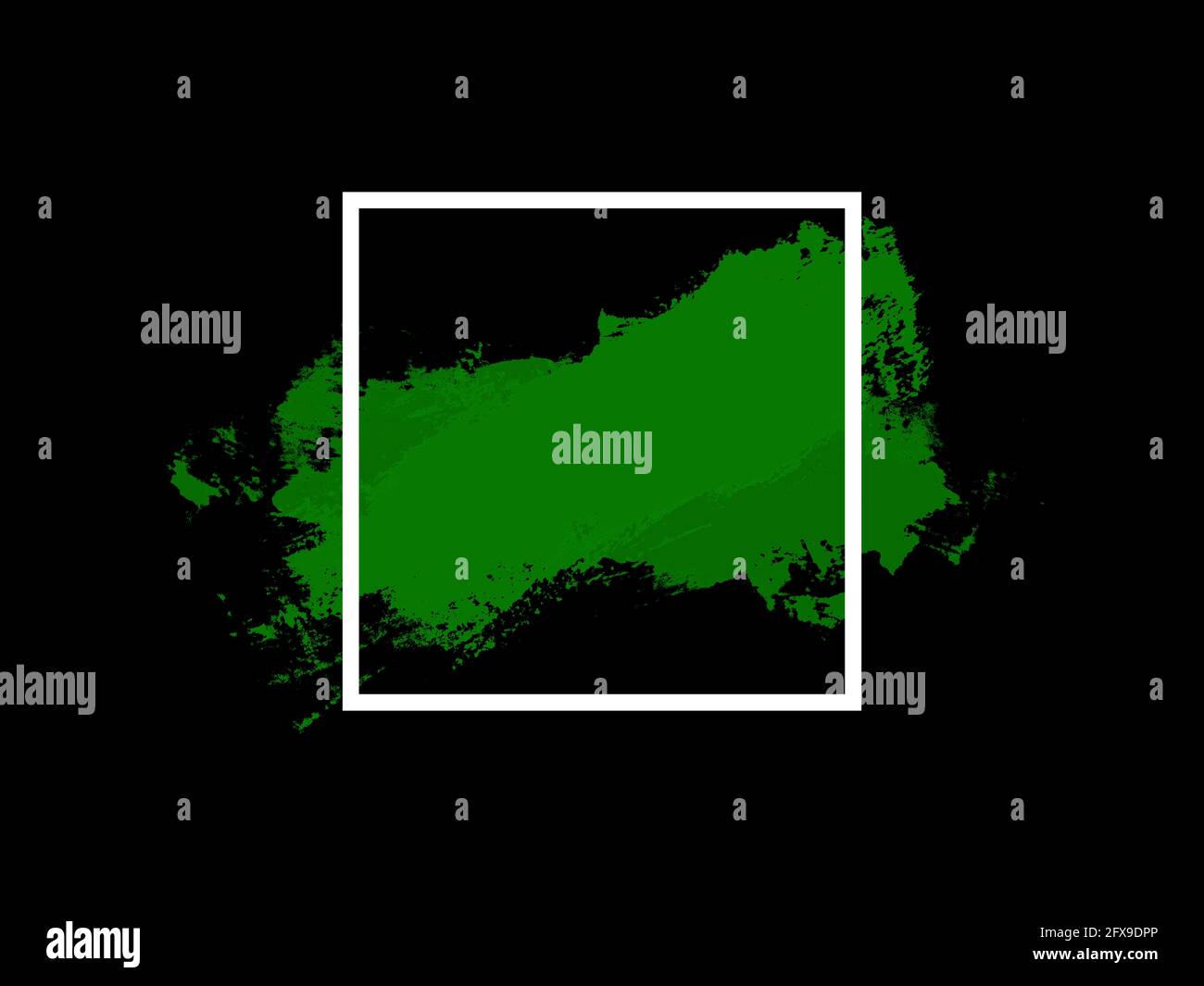 banner. green touch with white square. High quality photo Stock Photo ...