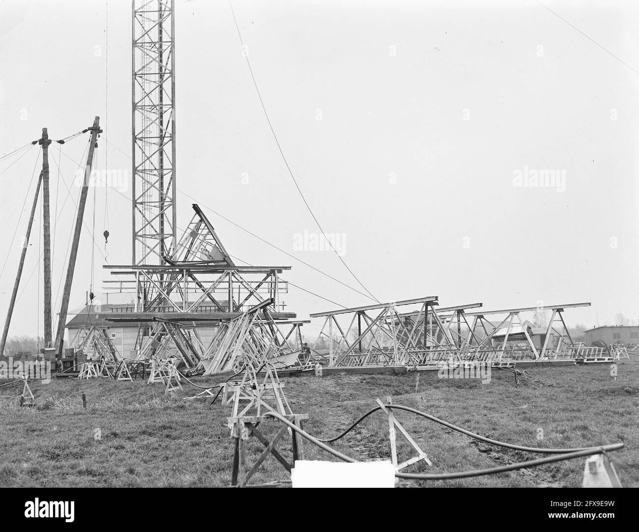 1950 television station Black and White Stock Photos & Images - Alamy