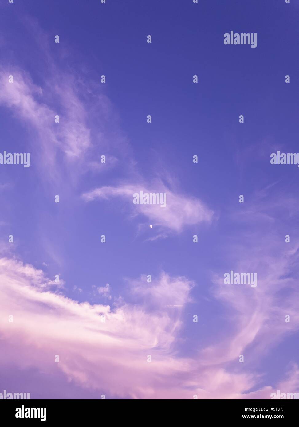 Misty sky with clouds sunny hi-res stock photography and images - Alamy