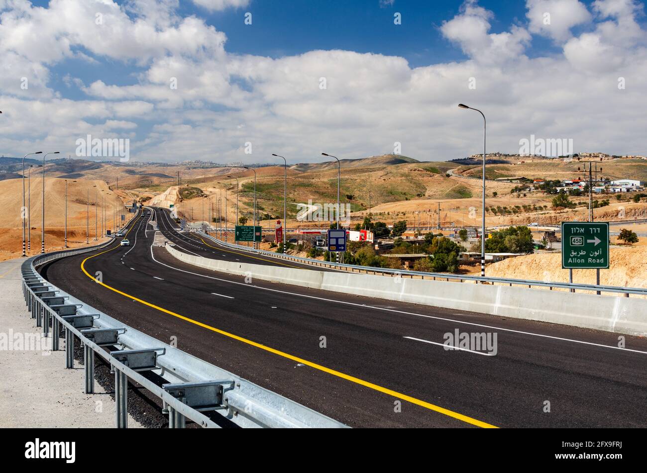 Jerusalem highways hi-res stock photography and images - Alamy