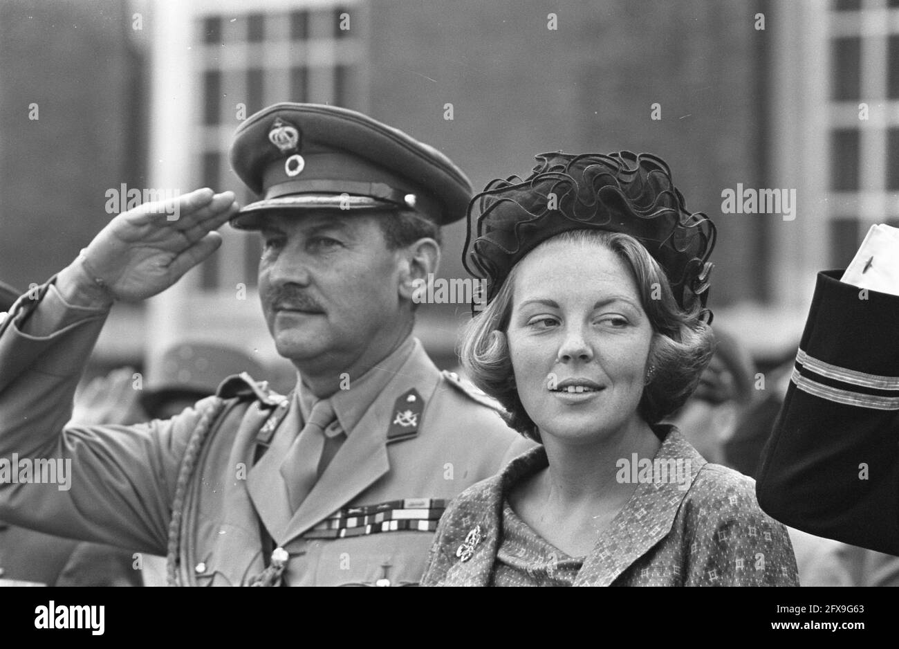 Princess beatrix visiting kma hi-res stock photography and images - Alamy