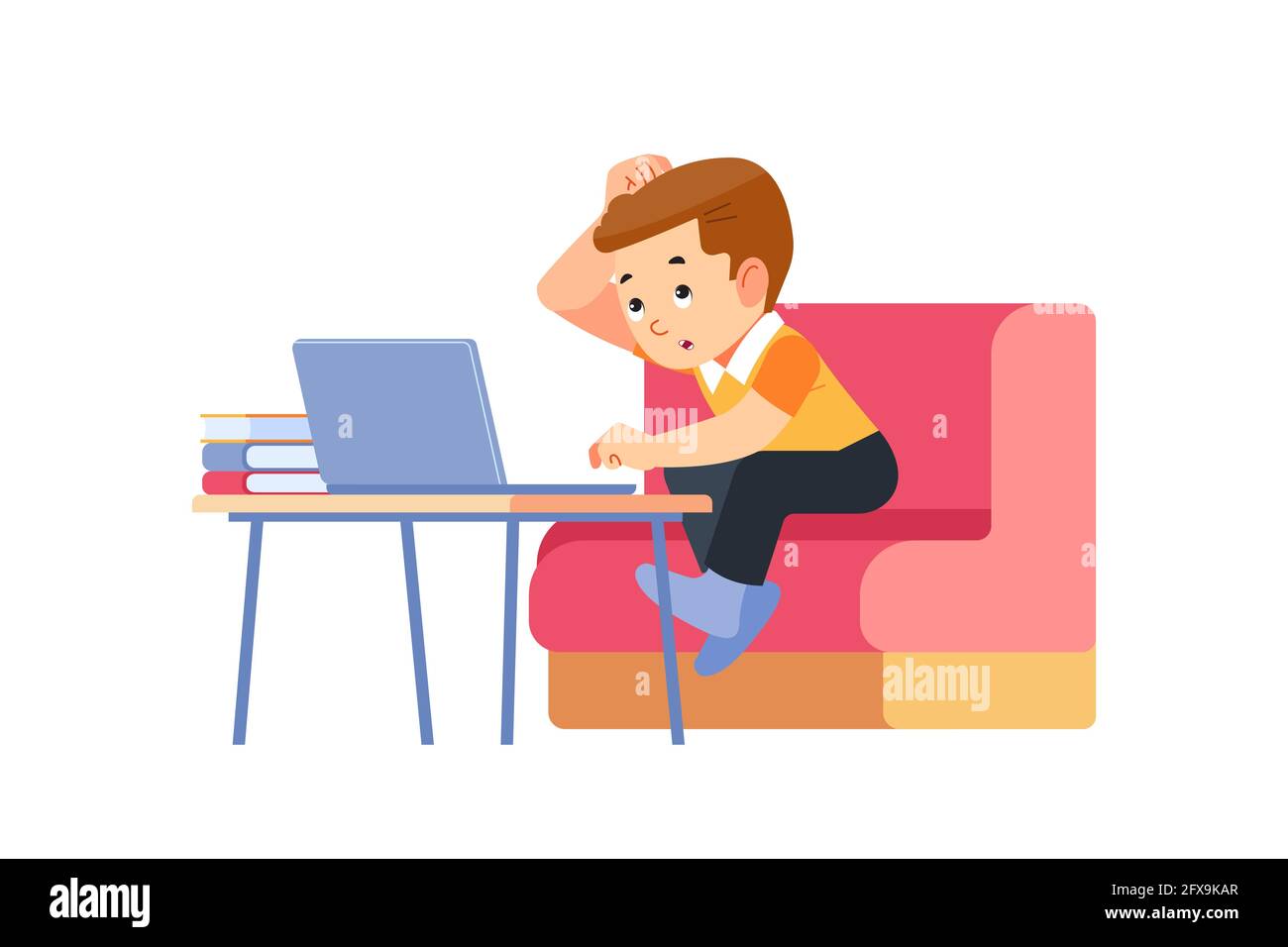 Distance Learning Cartoon