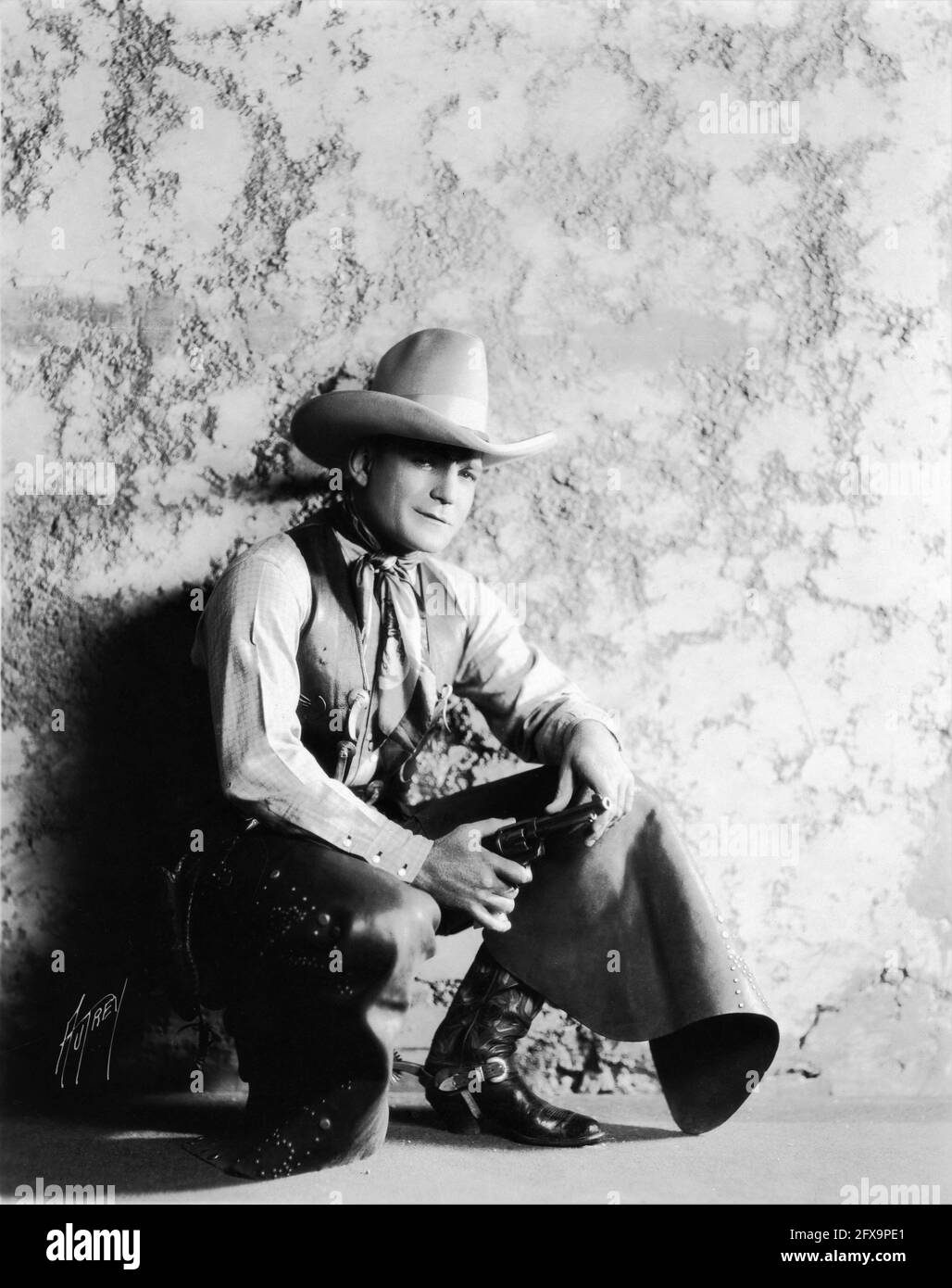 Cowboy Movie Star BUCK JONES circa 1926 Portrait by MAX MUNN AUTREY ...