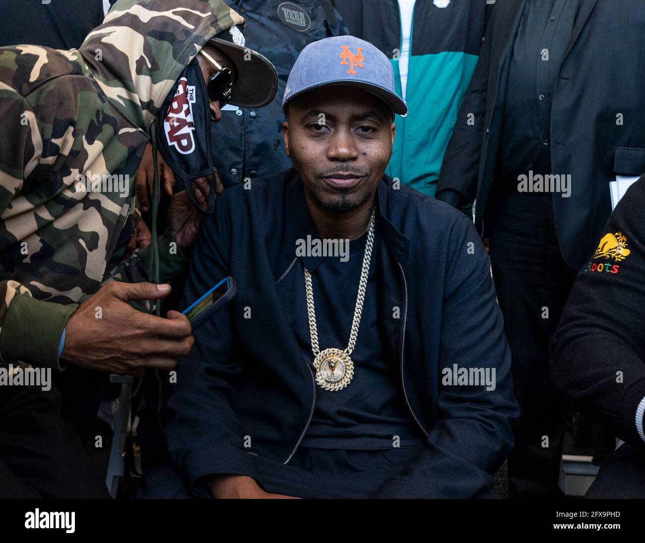 New York, NY - May 20, 2021: Artist NAS attends during The Universal ...