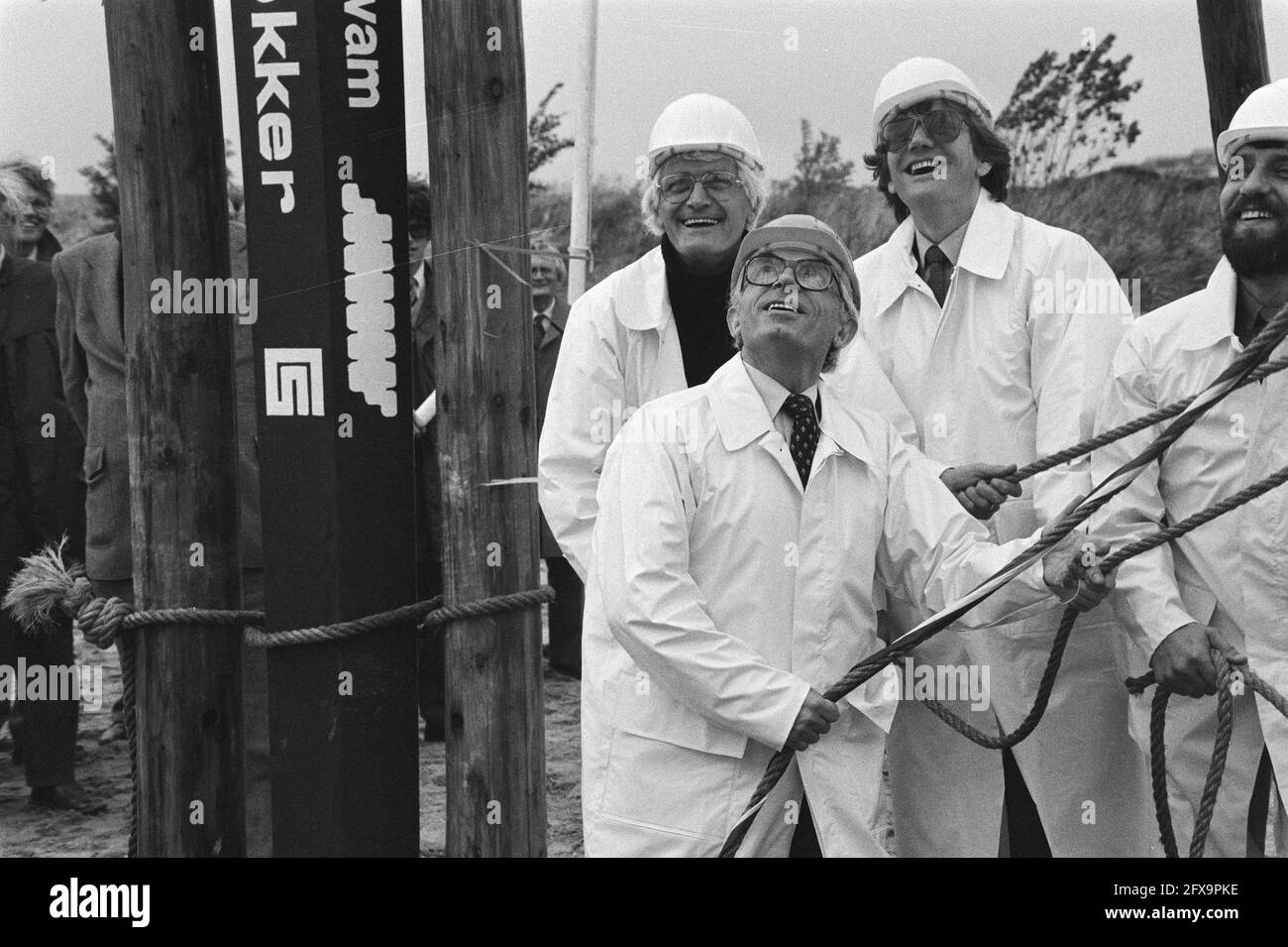 Mayor polak strikes first pile hi-res stock photography and images - Alamy