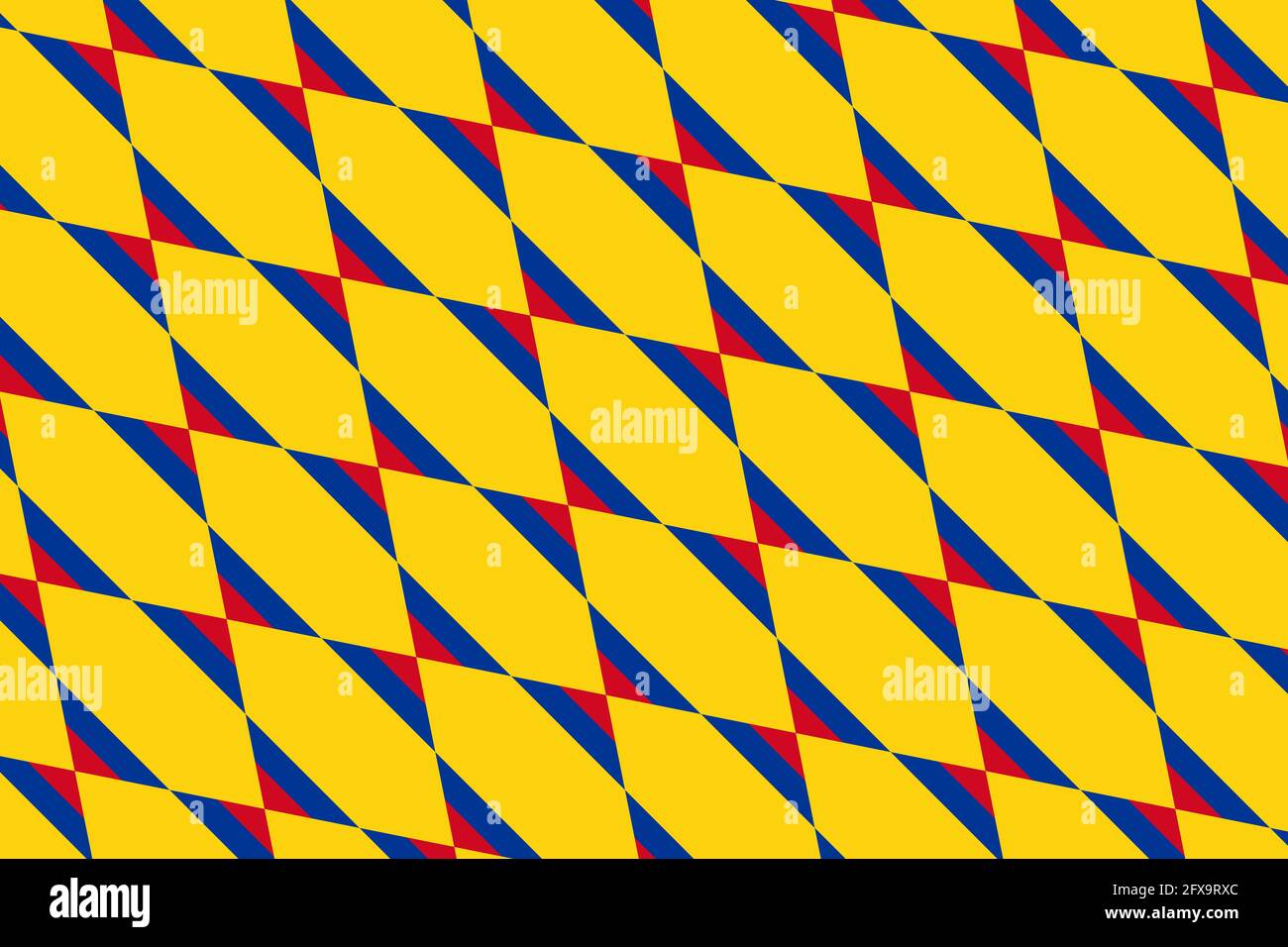 Simple geometric pattern in the colors of the national flag of Colombia ...