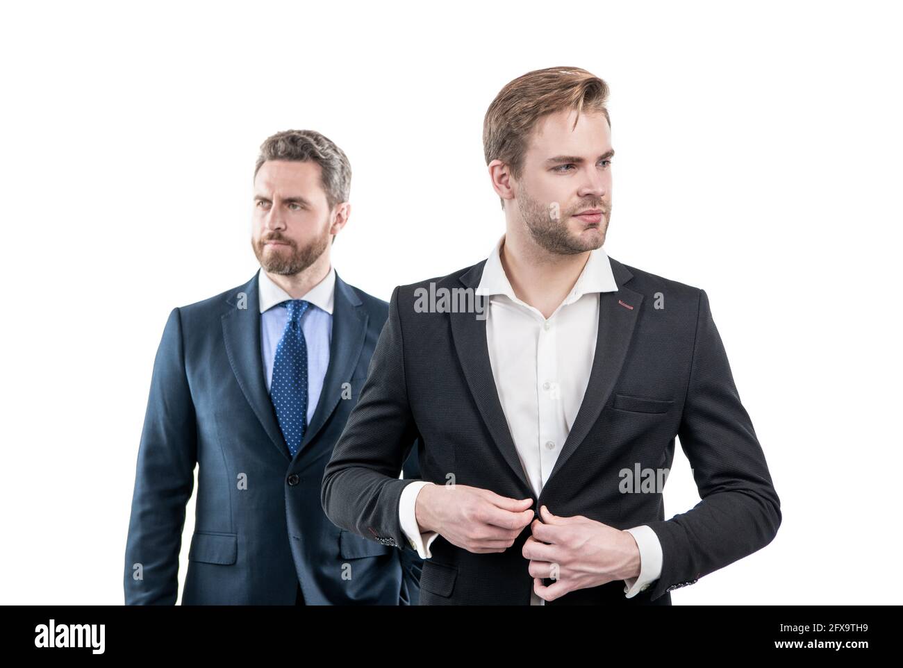 ceo men in formal suit isolated on white, business fashion Stock Photo ...