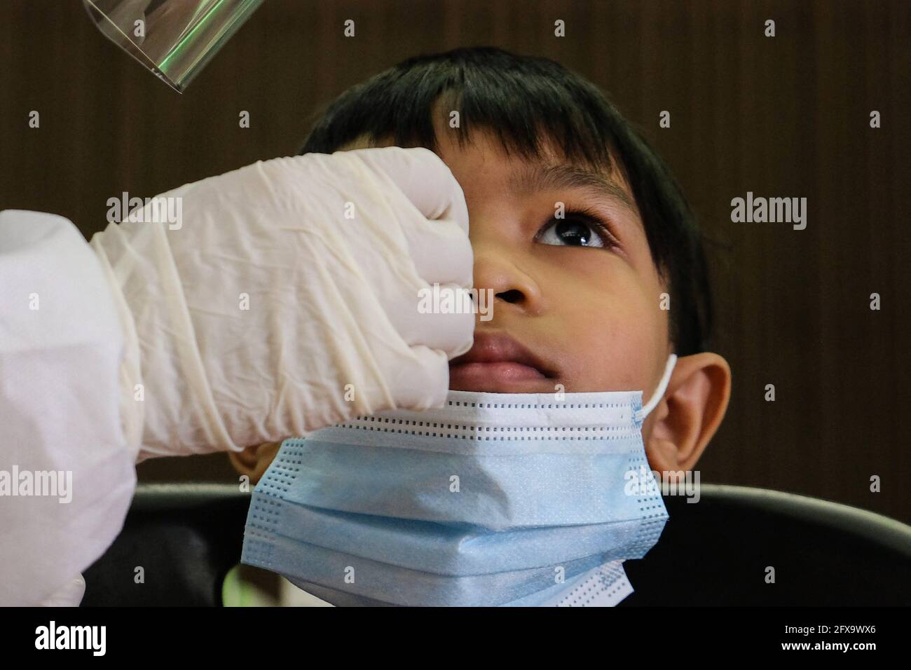 Personal protective equipment child hi-res stock photography and images ...