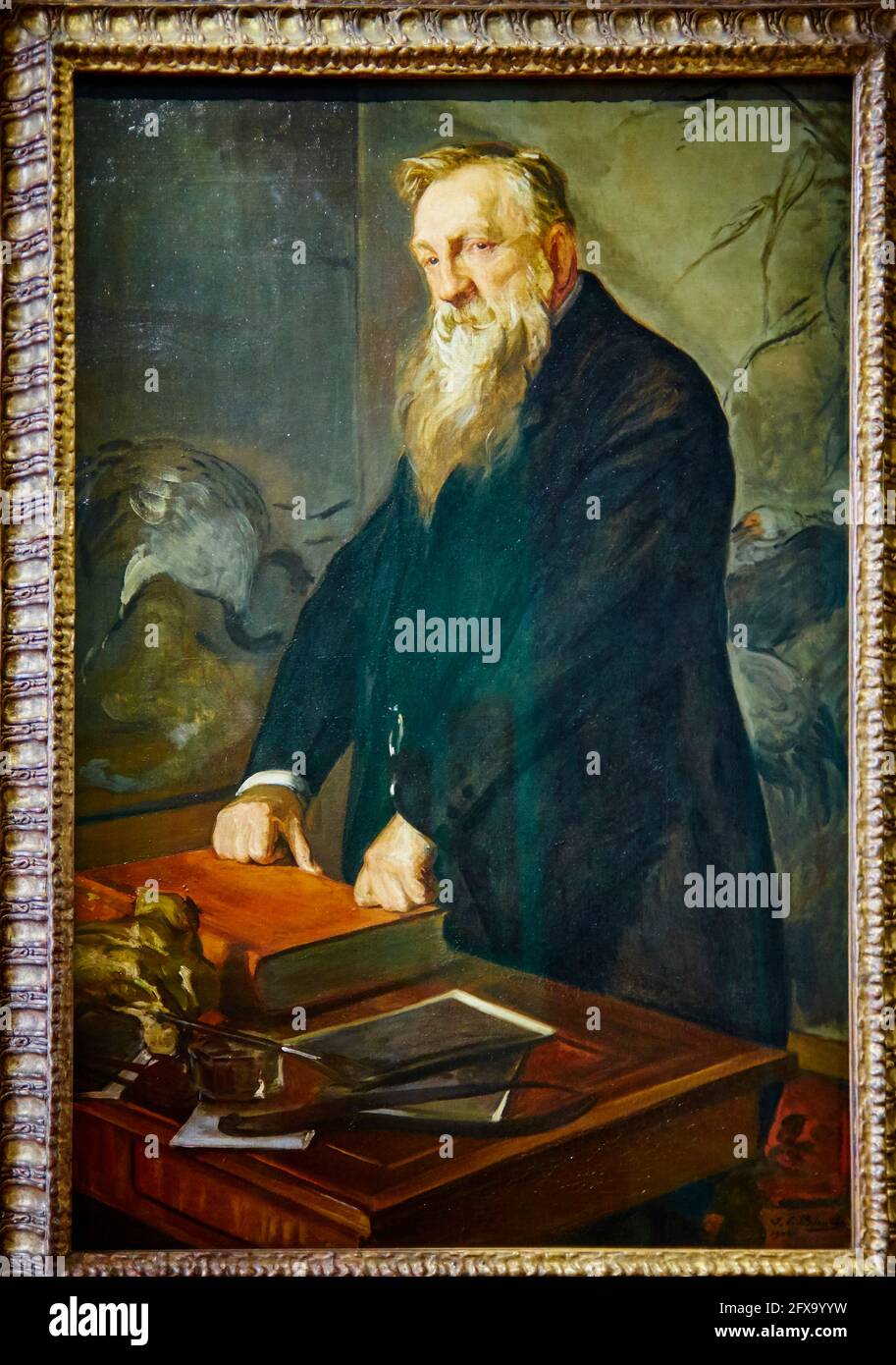 France, Paris, Rodin museum, portrait of Auguste Rodin Stock Photo - Alamy