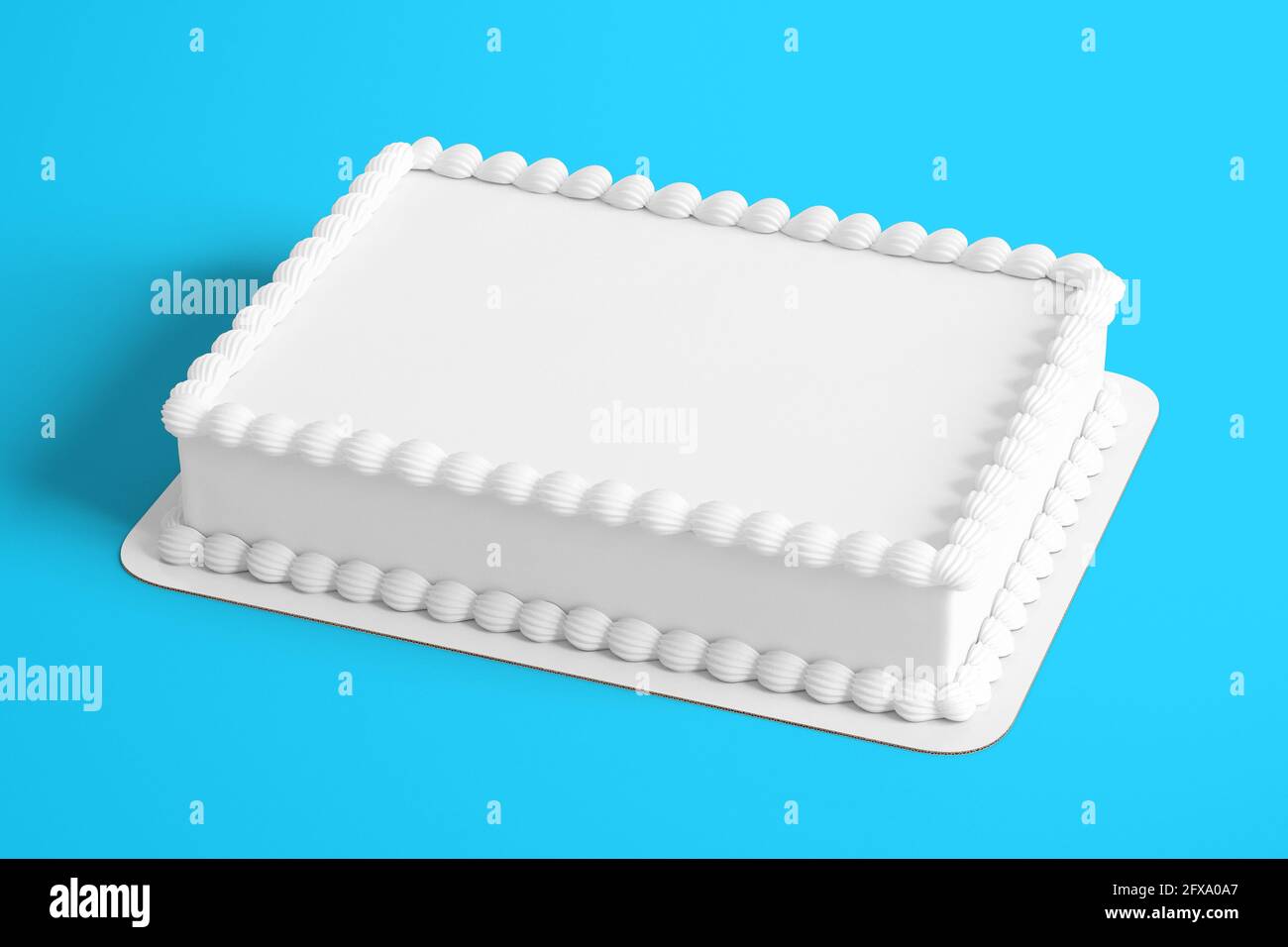 Plain Rectangle Cake