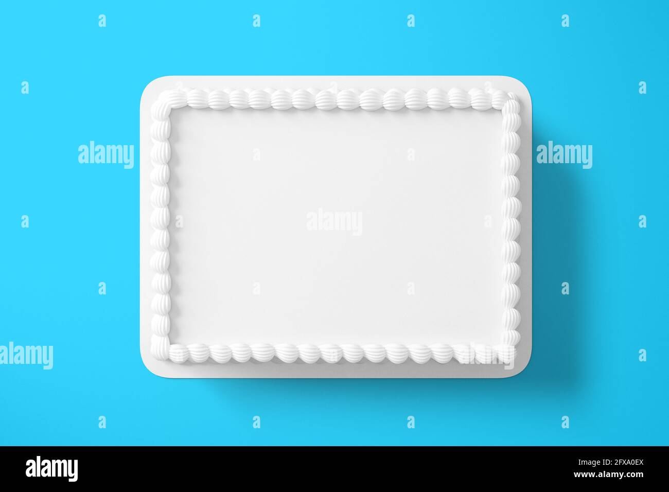 Plain Rectangle Cake