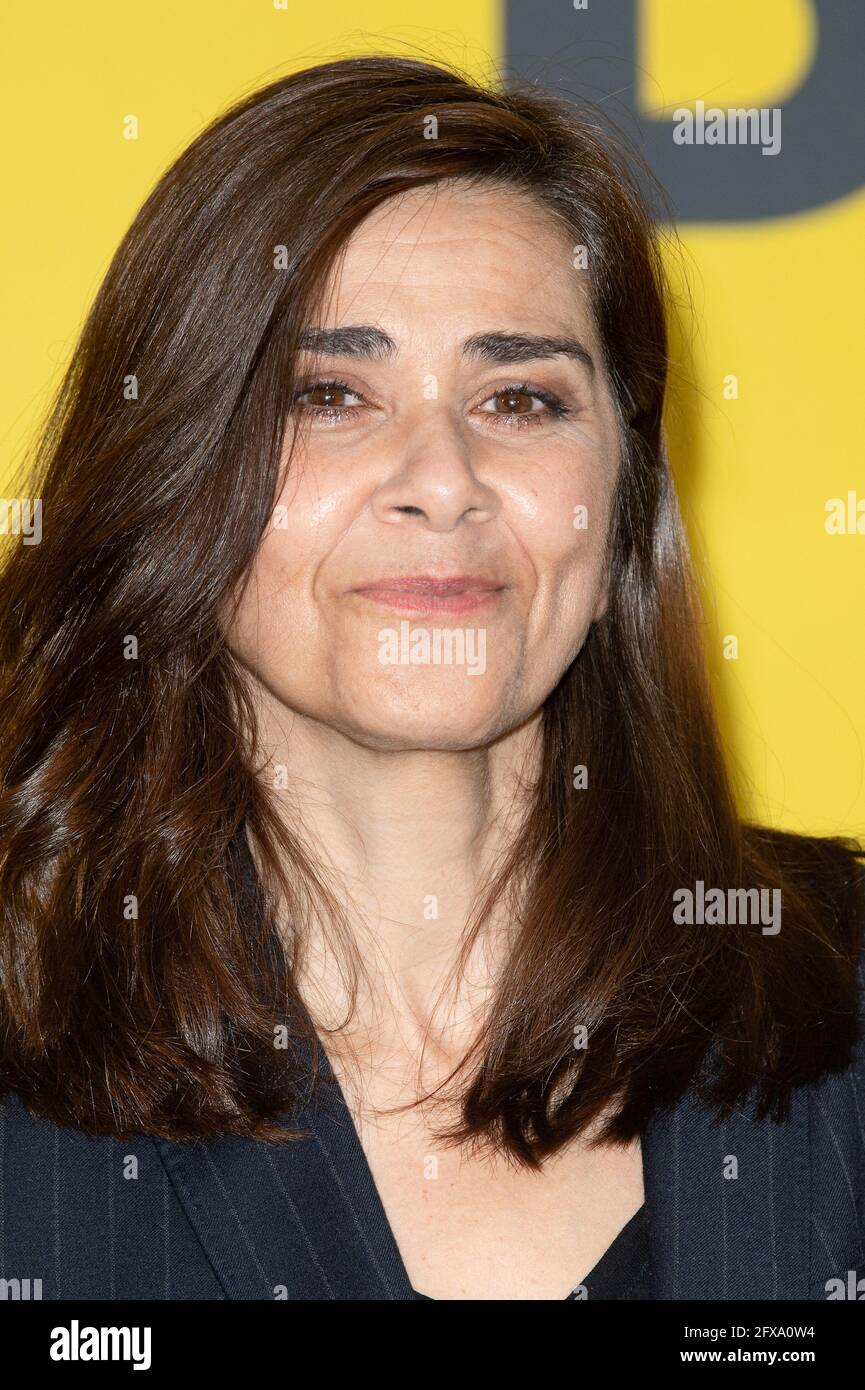 Negar Djavadi attends the photocall of The Reims Polar, Crime Film ...