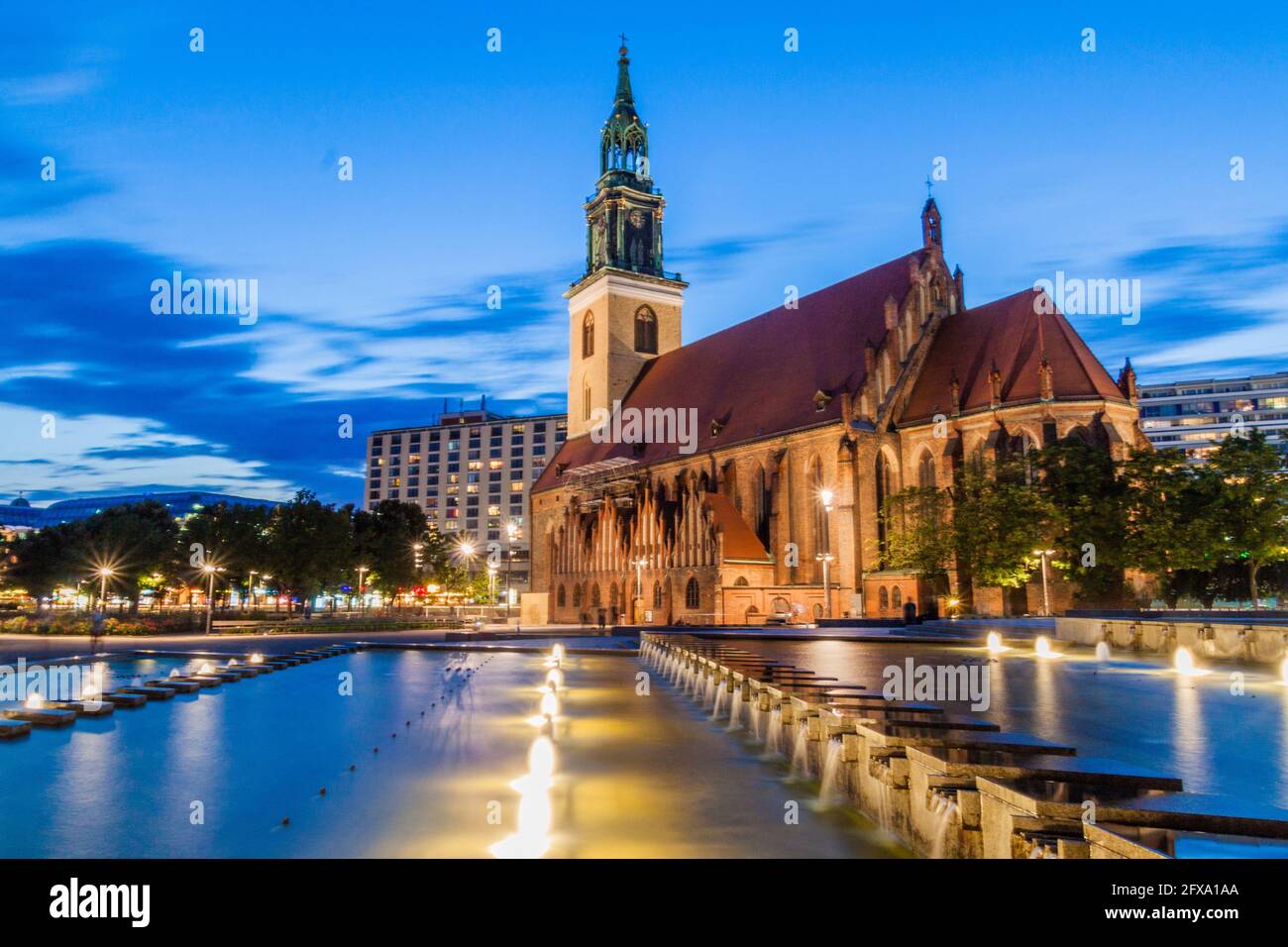 Marienkirche St. Mary's Church in Berlin, Germany Stock Photo - Alamy