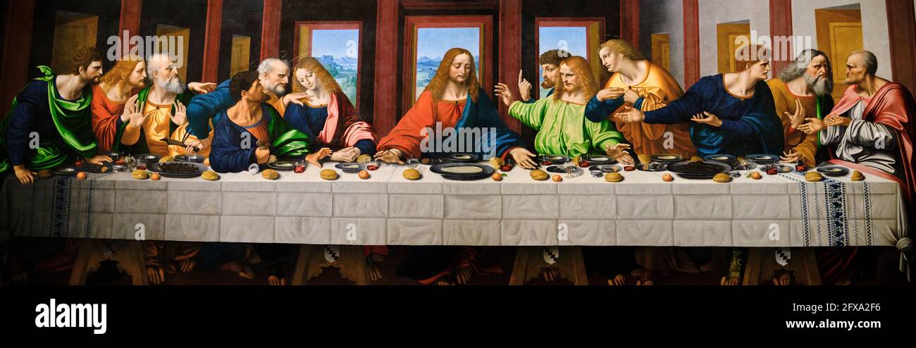 The Last Supper Louvre Paris France 2023 Louvre Museum Last Supper