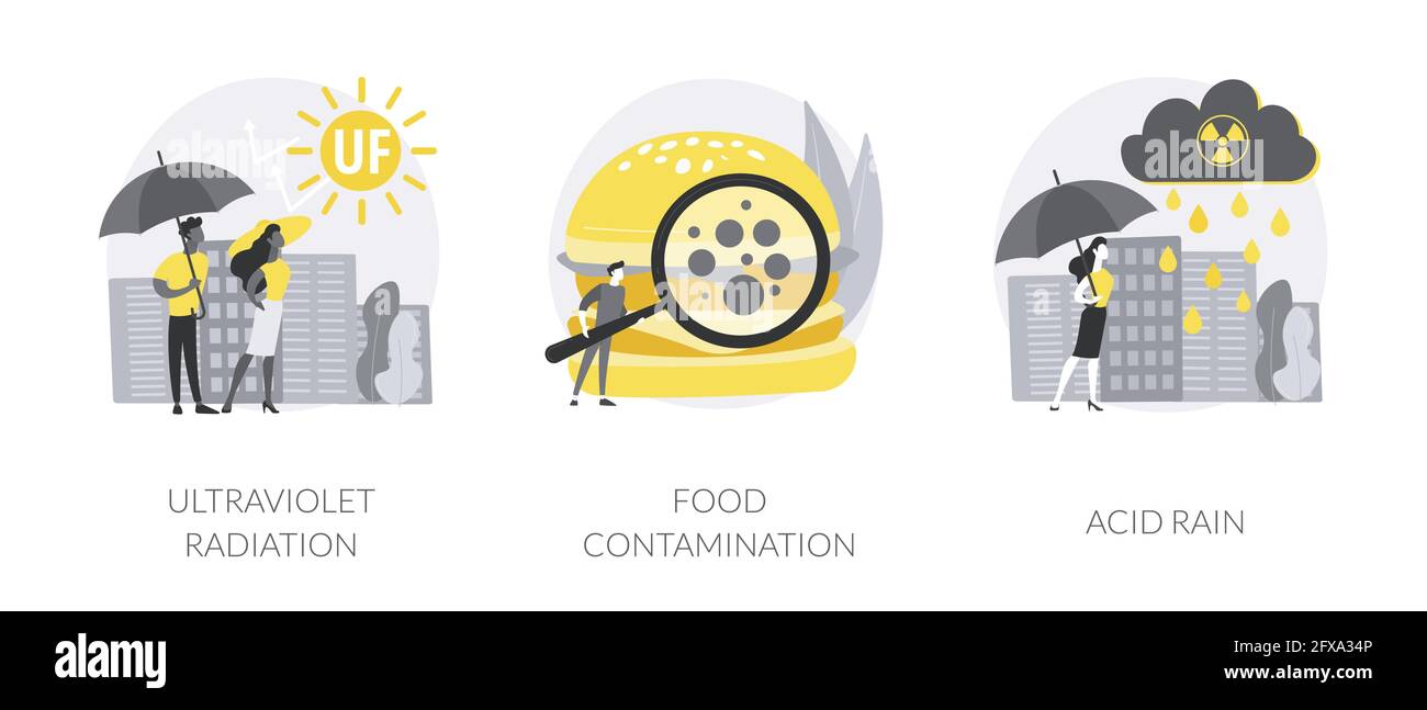 Environmental issues abstract concept vector illustrations Stock Vector ...