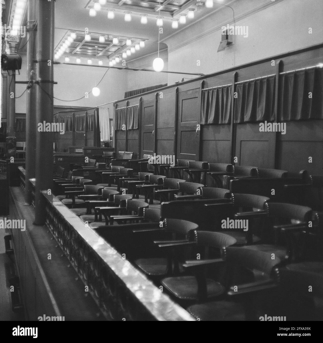 Central theater interior and exterior, February 26, 1965, interior ...