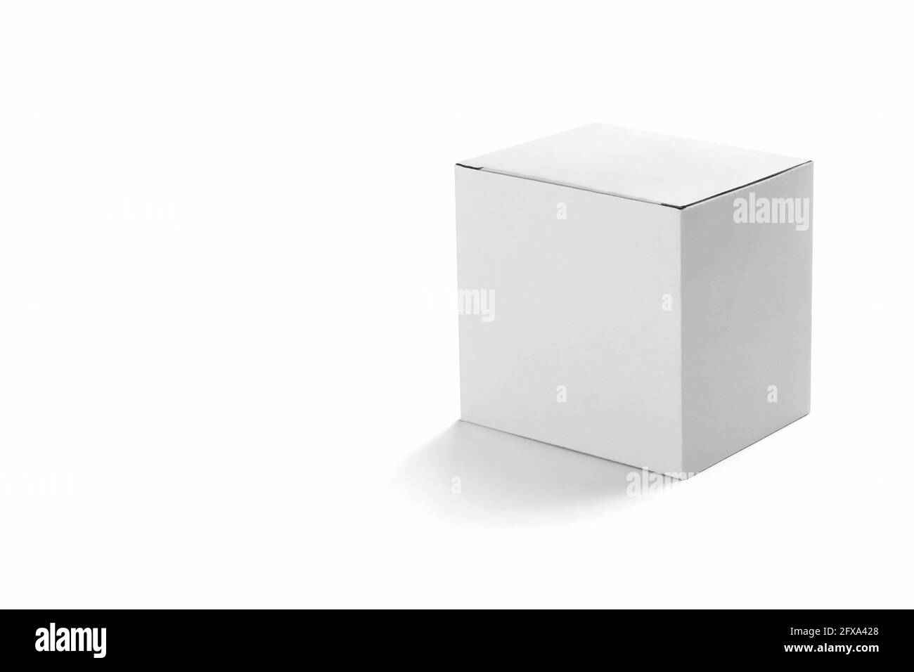 Flat Square Box Template