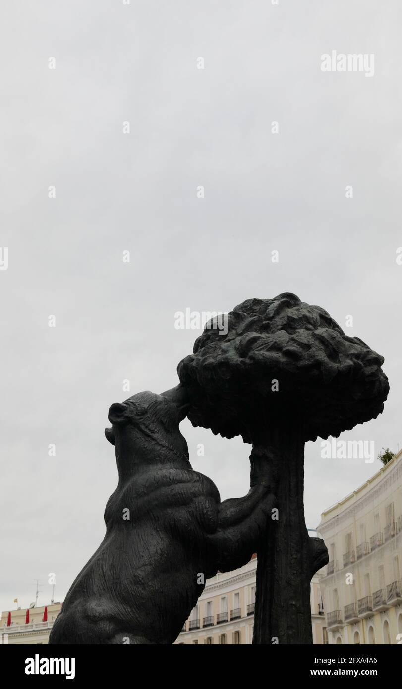 Gate of the Sun (Puerta del Sol) of Madrid, Spain Stock Photo - Alamy