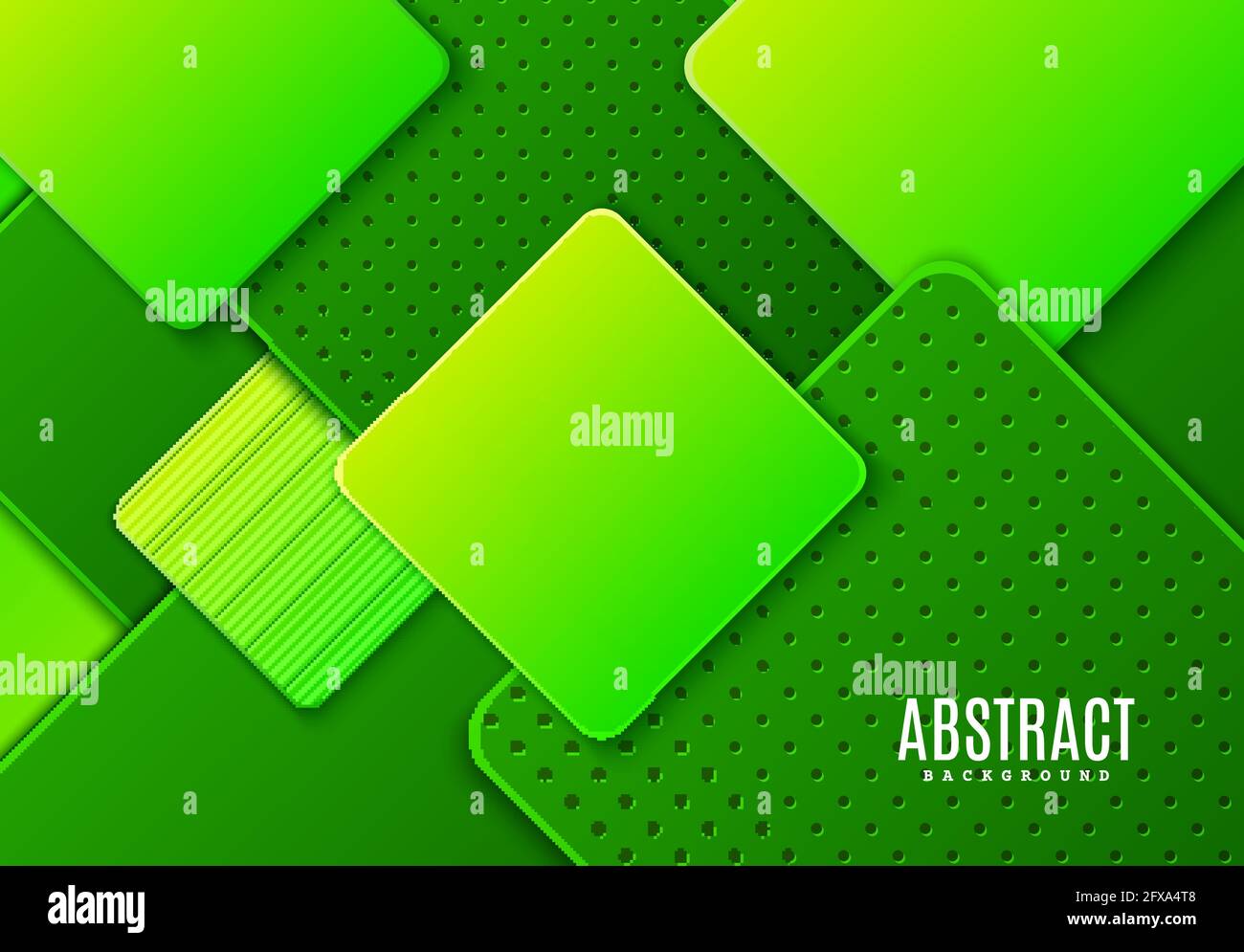 Abstract horizontal background with dark and light green gradient ...