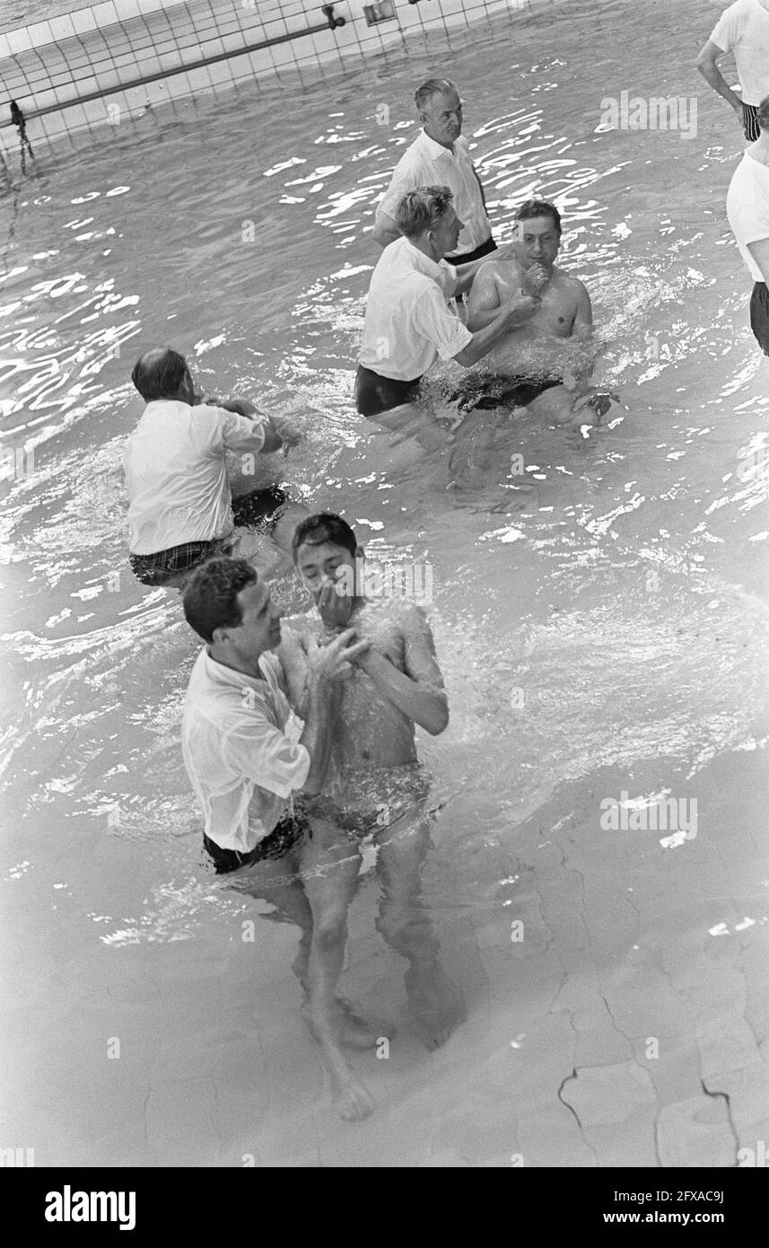 Baptismal pool Black and White Stock Photos & Images - Alamy