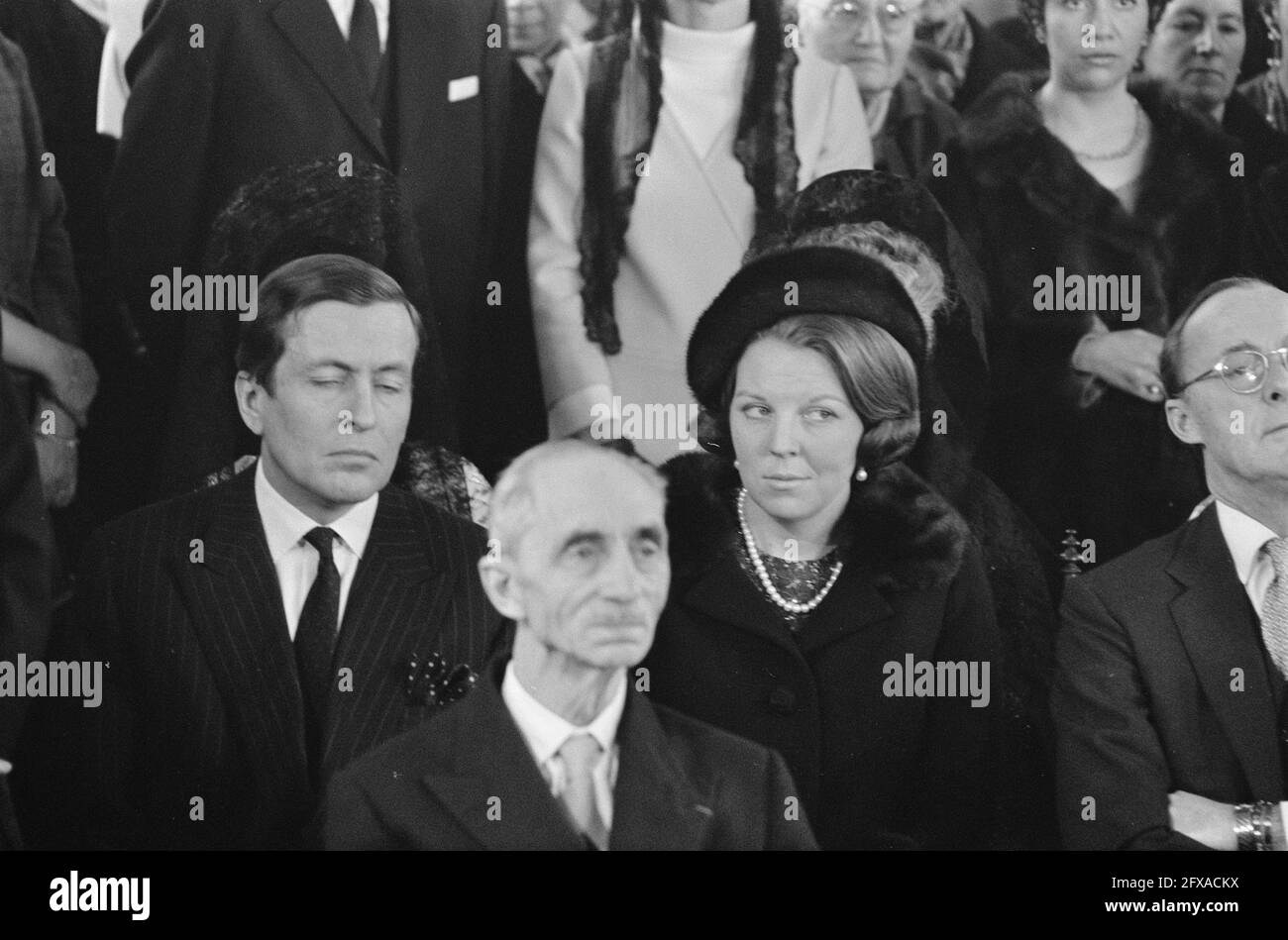 Christening of Prince Carlos Xavier Bernardo, son of Princess Irene, at ...