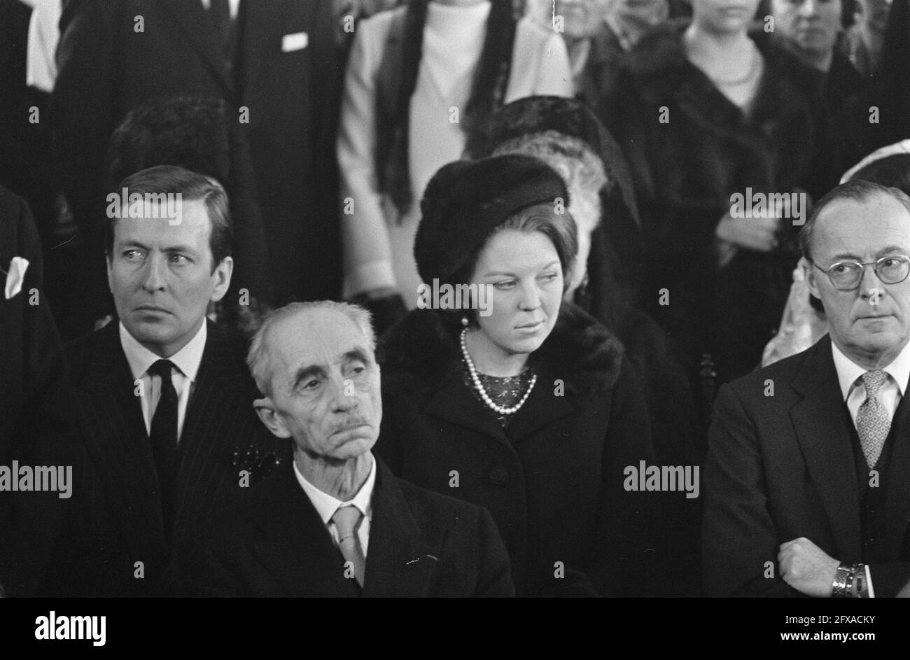 Christening of Prince Carlos Xavier Bernardo, son of Princess Irene, at ...