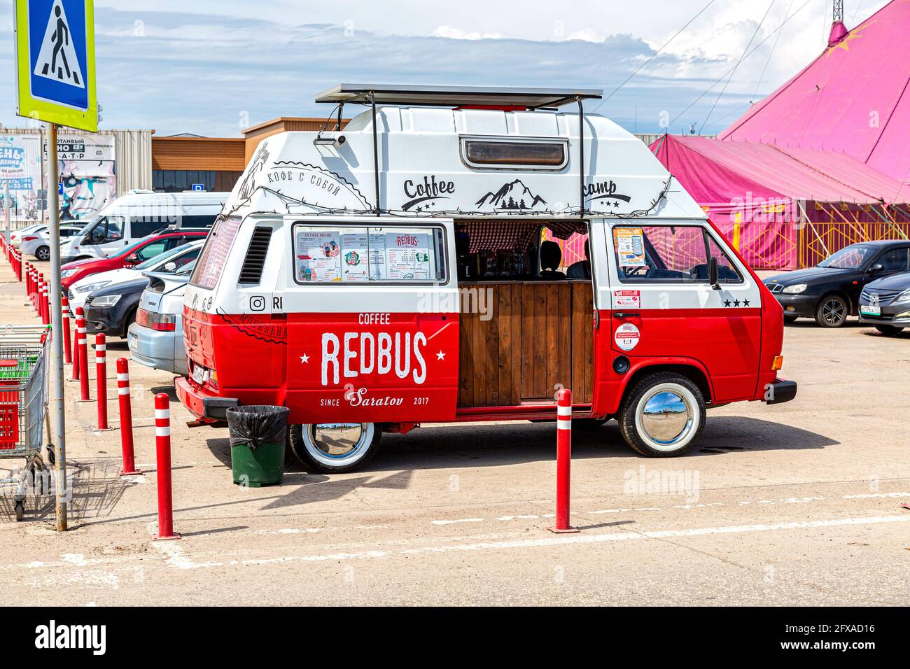 Mobile coffee van hi-res stock photography and images - Alamy