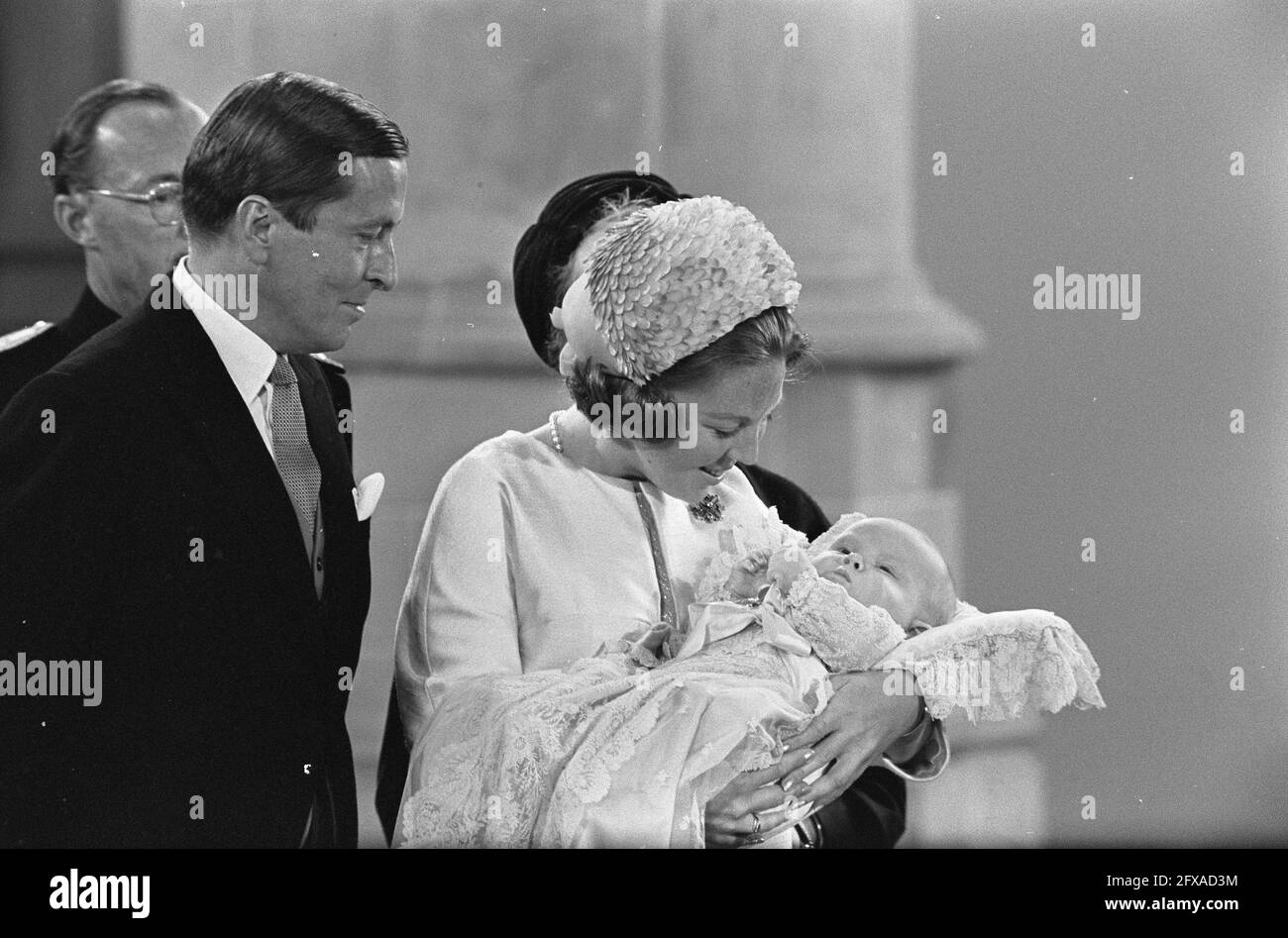 Baptism of William Alexander in St. James's Church . Princess Beatrix ...