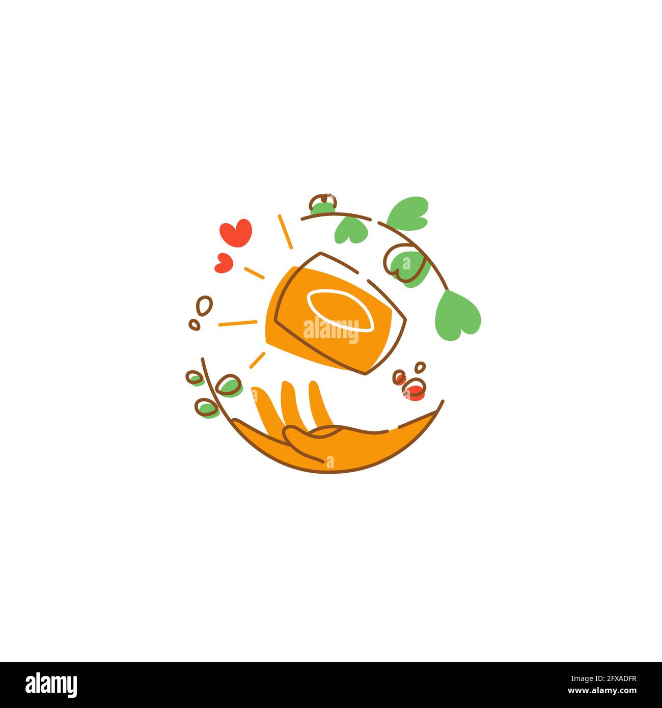 Home baking bread Stock Vector Images - Alamy