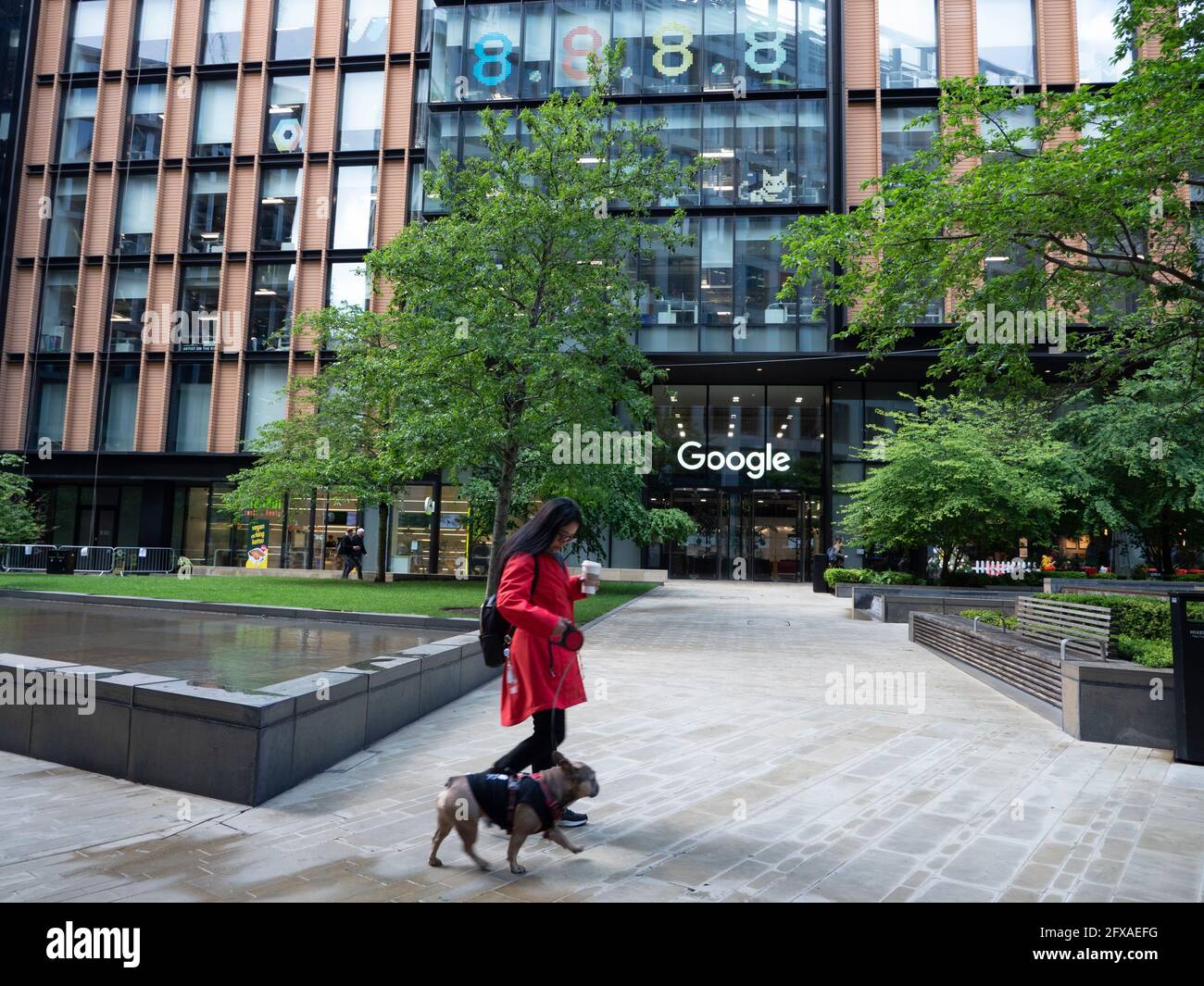 Google office building, Kings Cross, London Stock Photo - Alamy