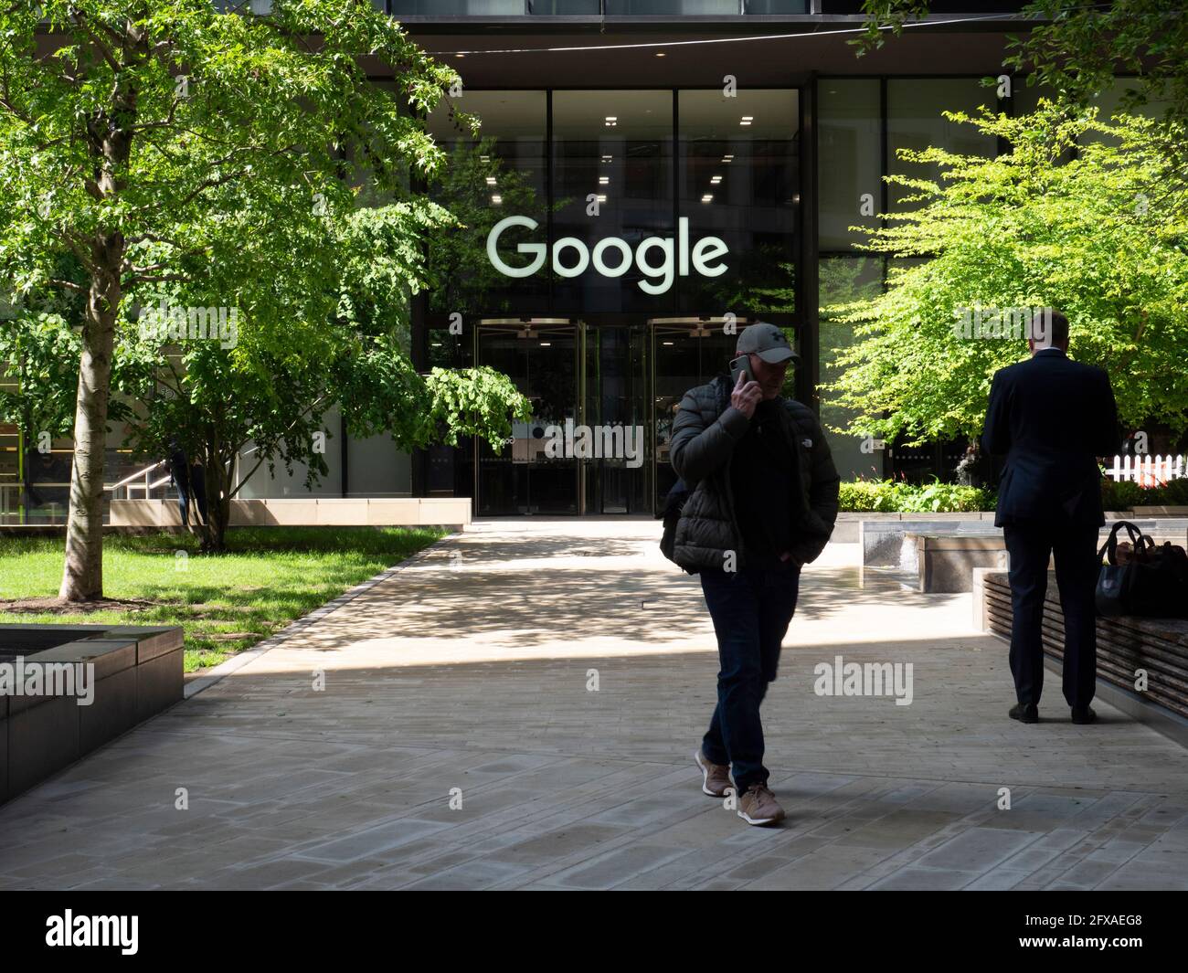 Google office building, Kings Cross, London Stock Photo - Alamy