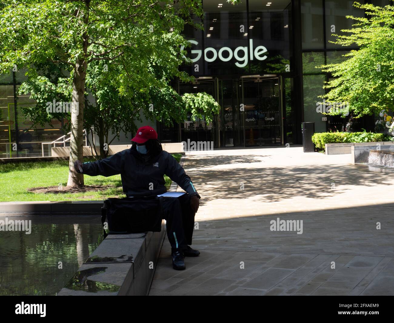 Google office building, Kings Cross, London Stock Photo - Alamy