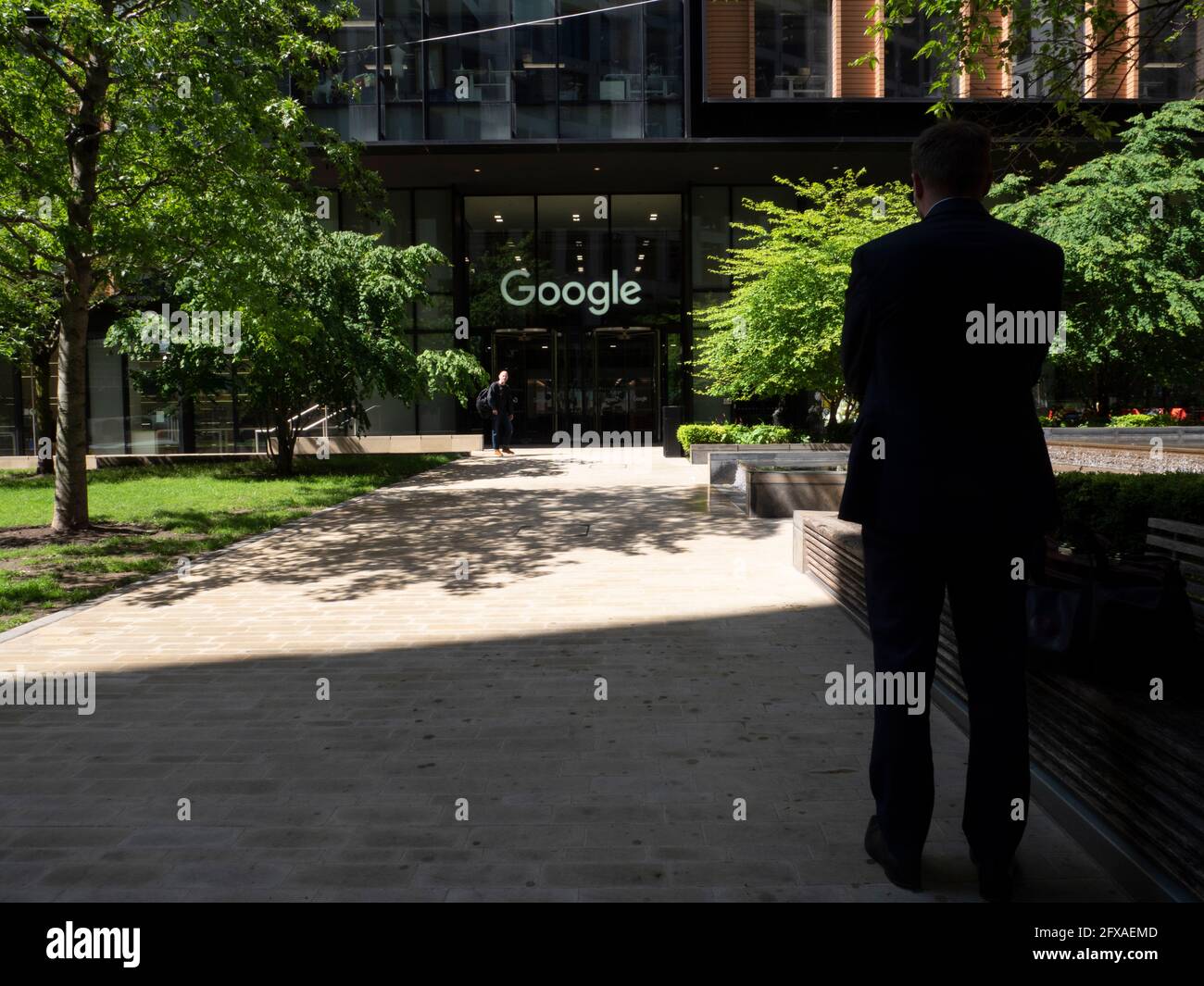 Google office building, Kings Cross, London Stock Photo - Alamy