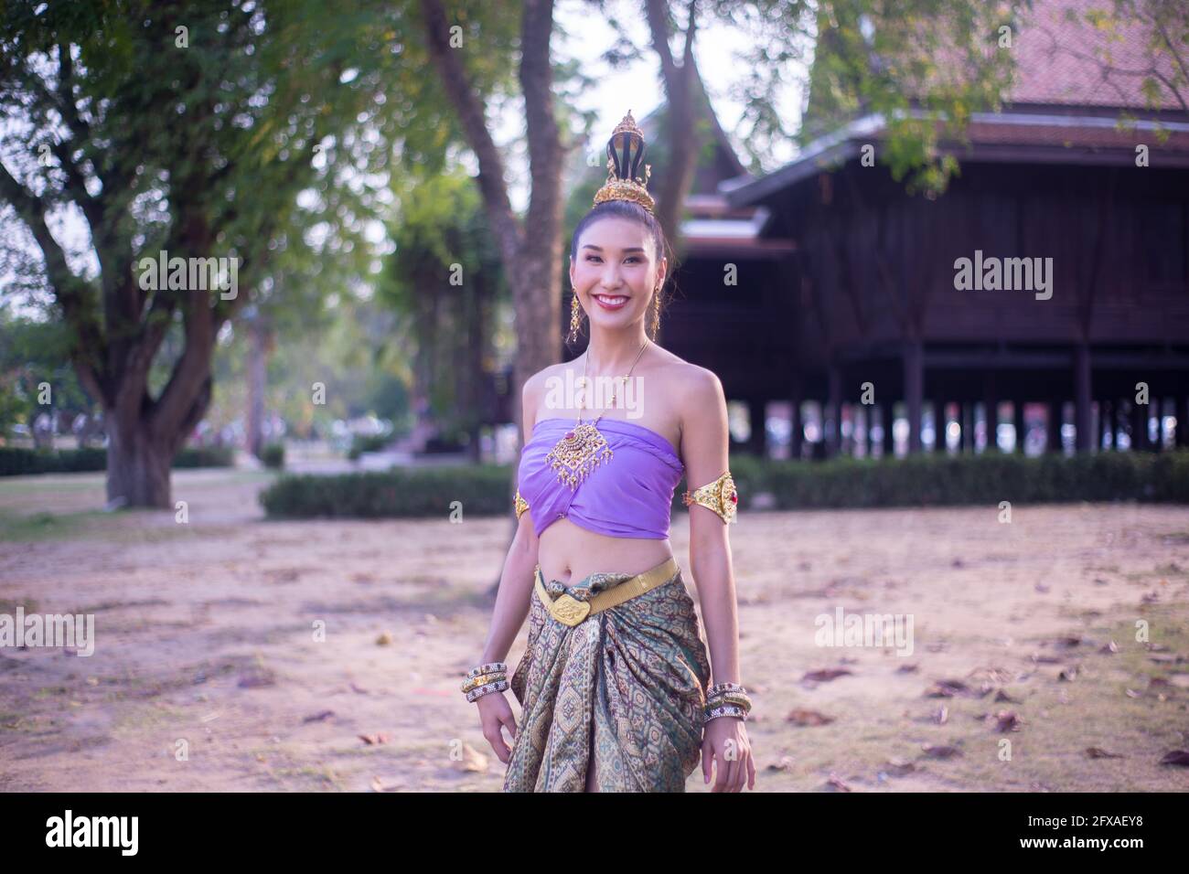 Beautyful Thai woman wearing thai traditional clothing, Beautiful woman ... Beautyful Thai woman wearing thai traditional clothing, Beautiful woman ...