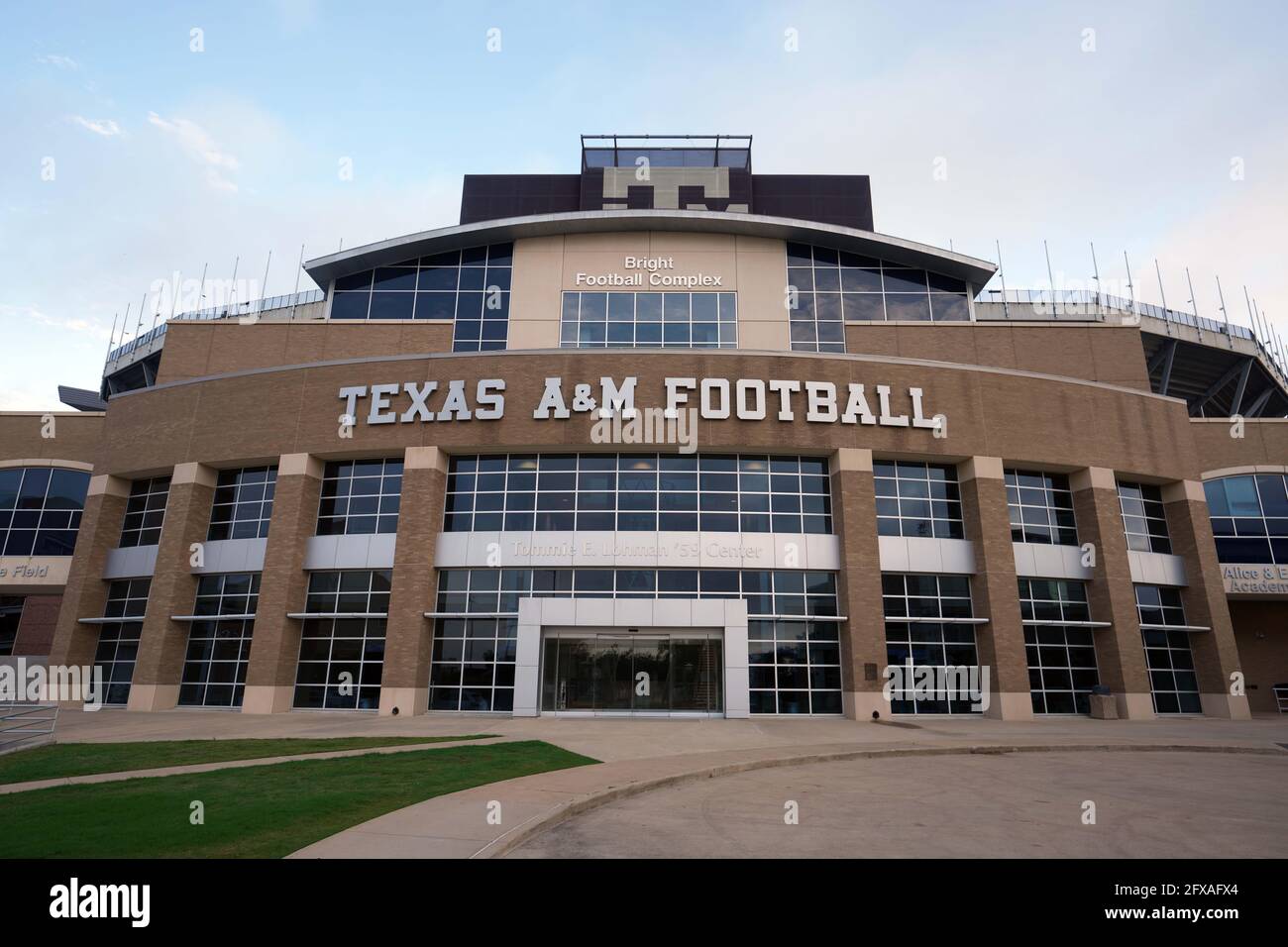 A general view of the Thomas E. Lohman Center at the Bright Football ...