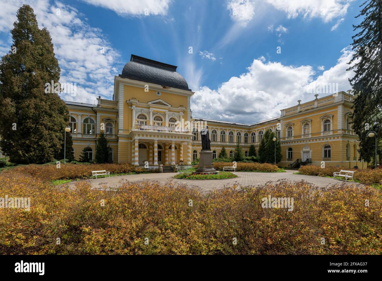 Neo-Renaissance building Imperial Baths in the park of great famous ...