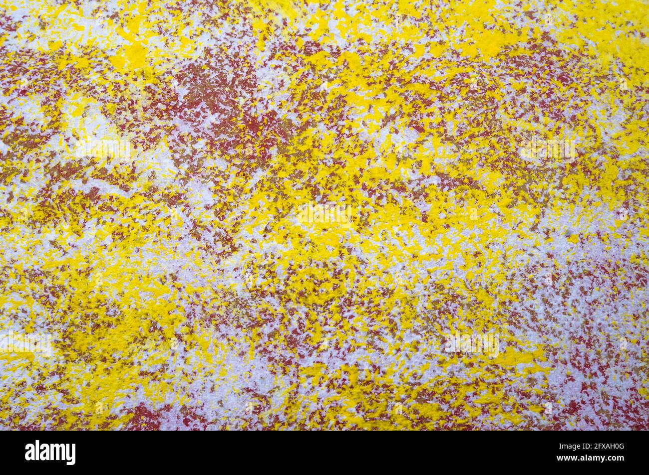 Yellow red white spots. Abnormal multicolored background. Background in ...