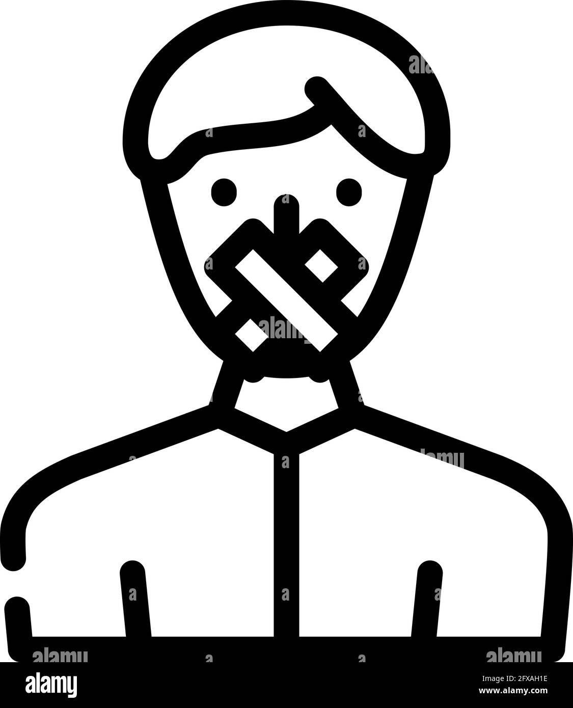 closed money line icon vector illustration Stock Vector Image & Art - Alamy