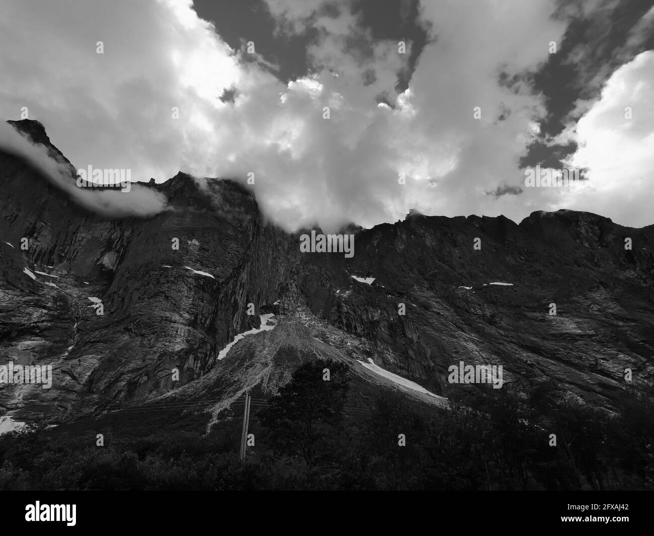 Low angle view grayscale hi-res stock photography and images - Alamy