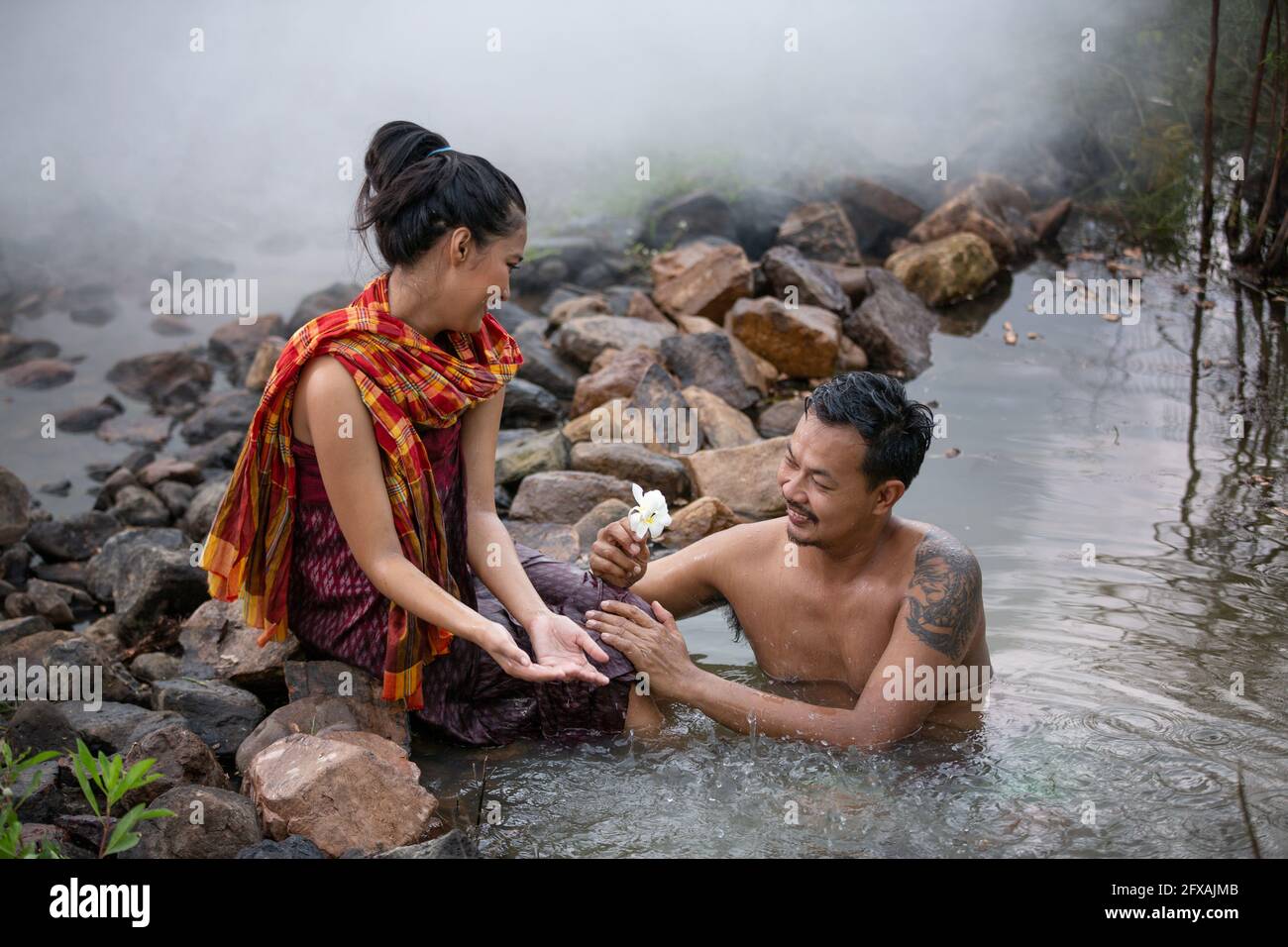 Bathing culture hi-res stock photography and images - Alamy