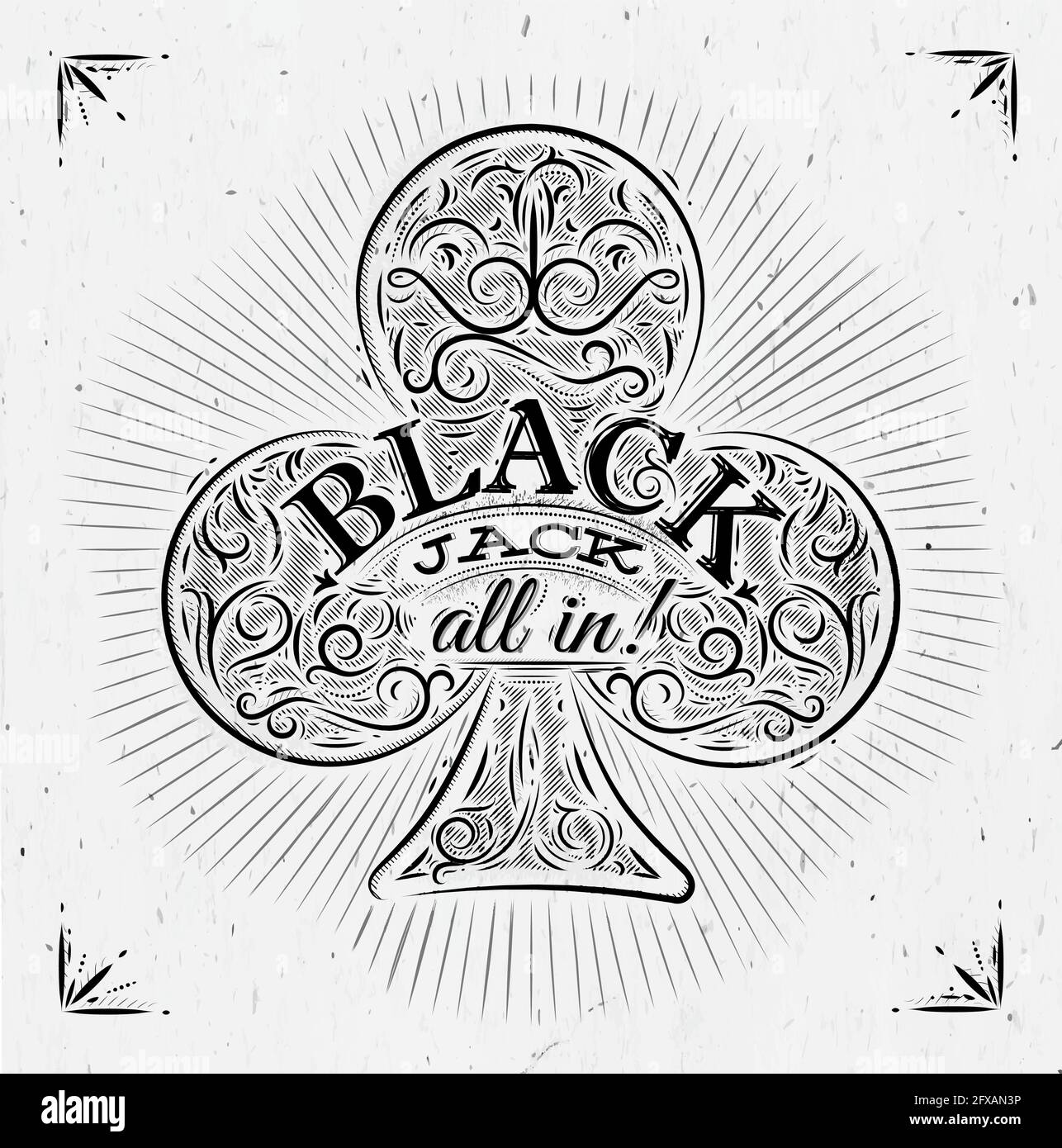 Croupier vintage Stock Vector Images - Alamy