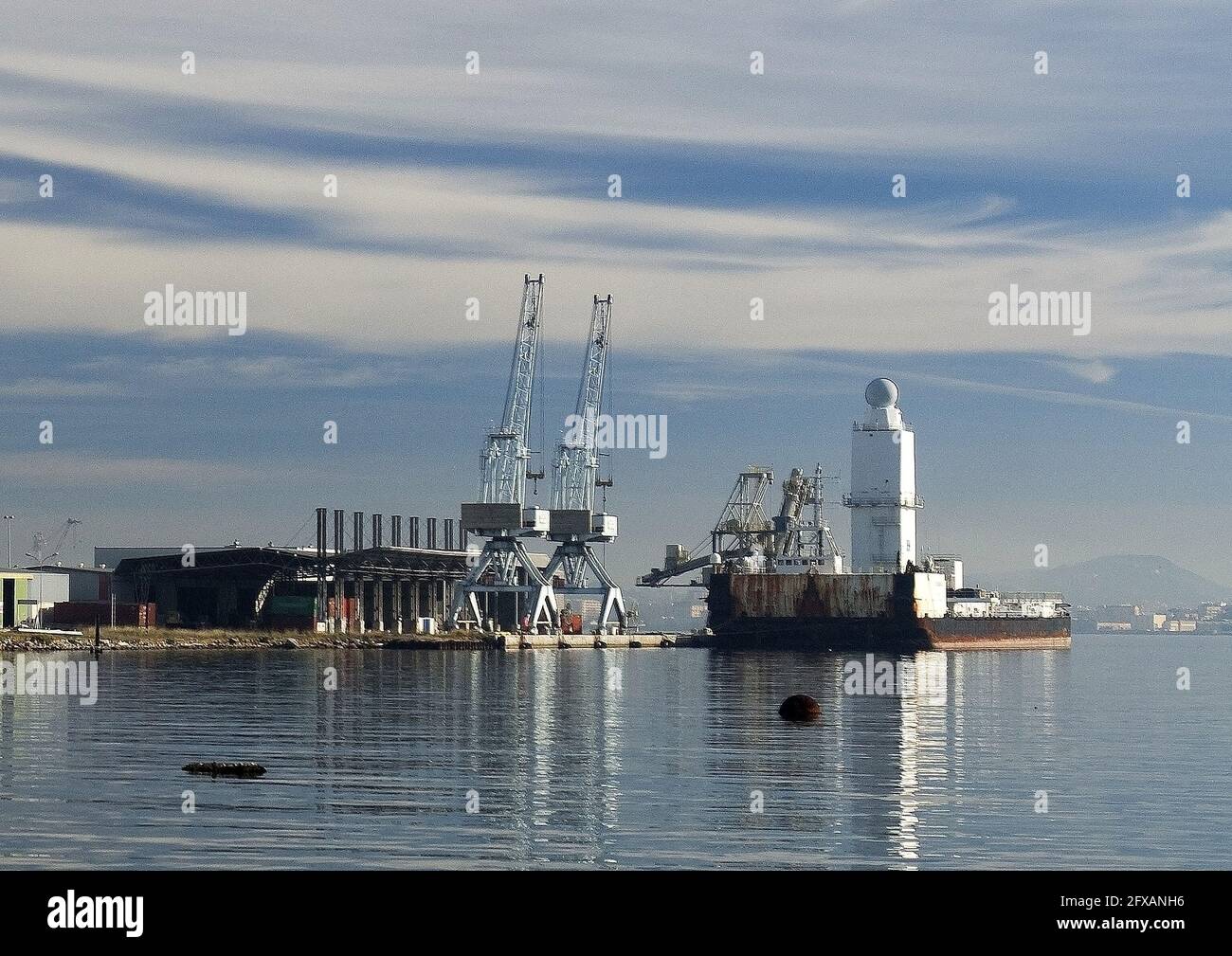 Sea Trials Platform 2 ‘Longbow’, a barge modified to trial the Sea ...