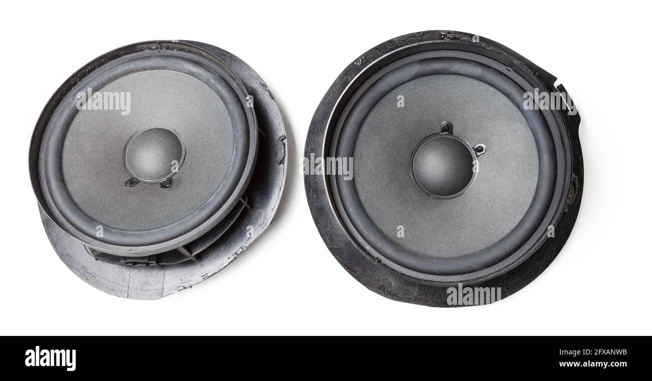 Pair of speakers of an acoustic system - an audio for playing music in ...